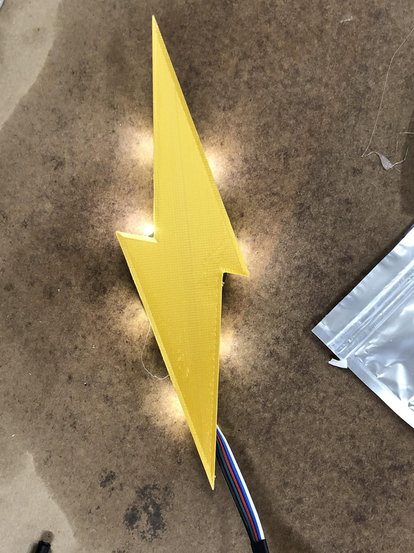 Glowing Lightning Bolt : 14 Steps (with Pictures) - Instructables