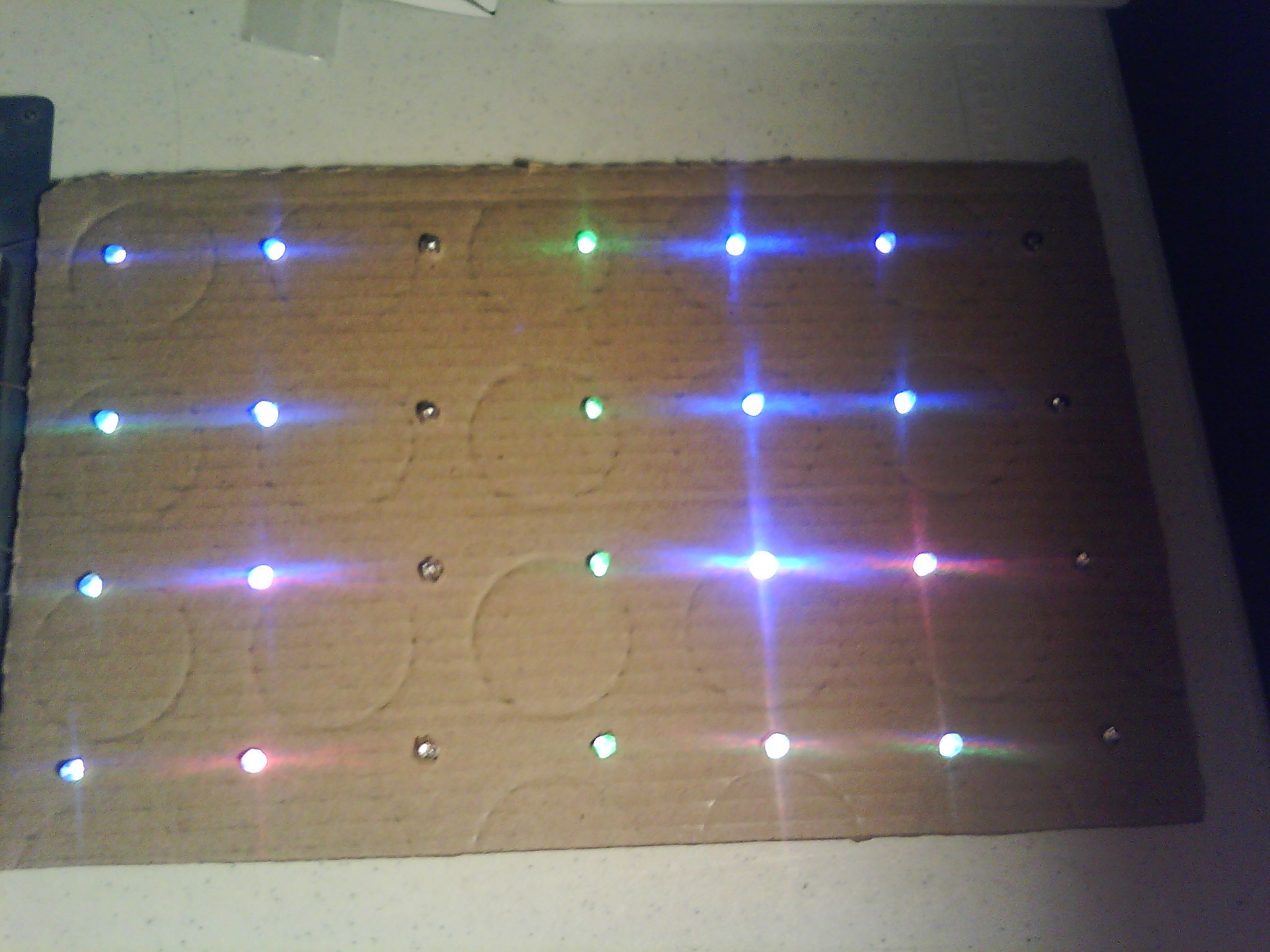 Sound Activated 4 X 7 RGB LED Matrix : 3 Steps - Instructables