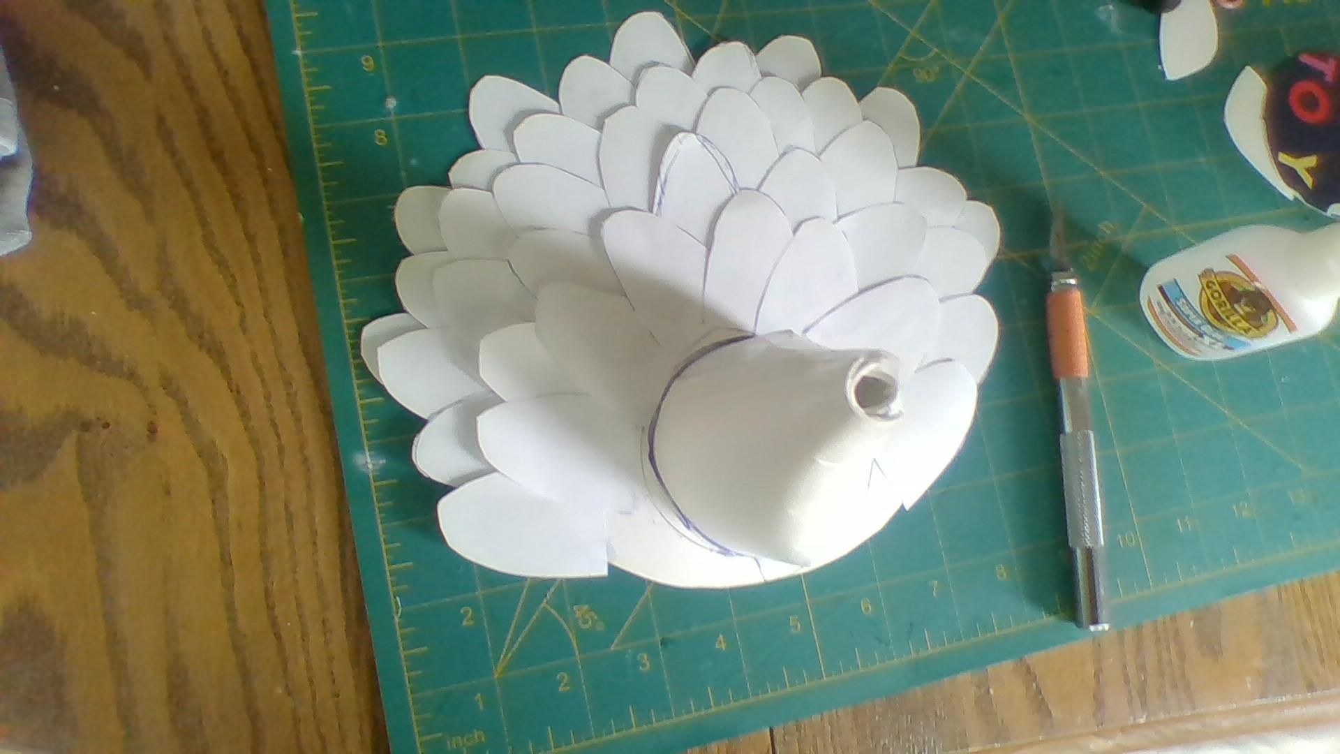 Dove Paper Plate Masks