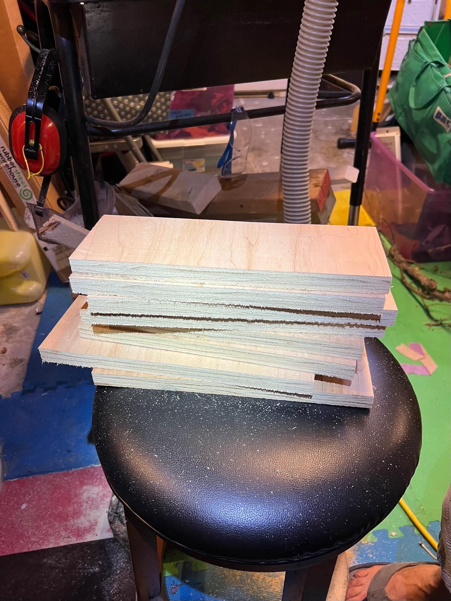DIY Parallettes From Plywood - Three Sizes : 4 Steps (with Pictures ...