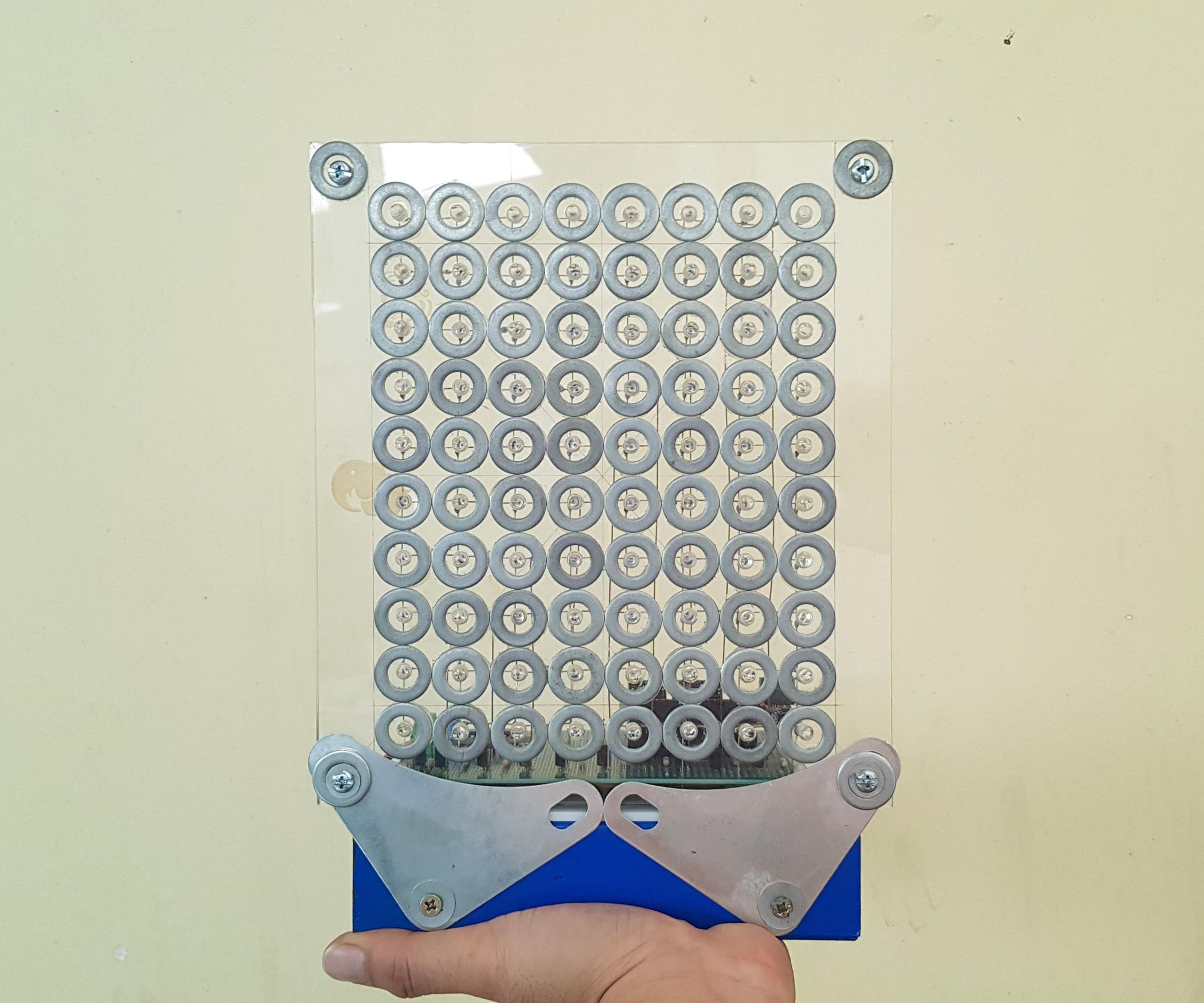 SEE-THROUGH LED MATRIX WITH WASHERS : 6 Steps (with Pictures ...