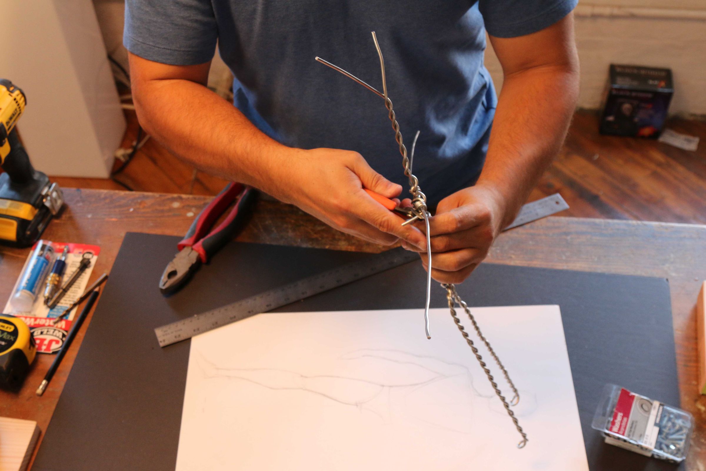 Making an Armature for a Clay Sculpture : 21 Steps (with Pictures ...