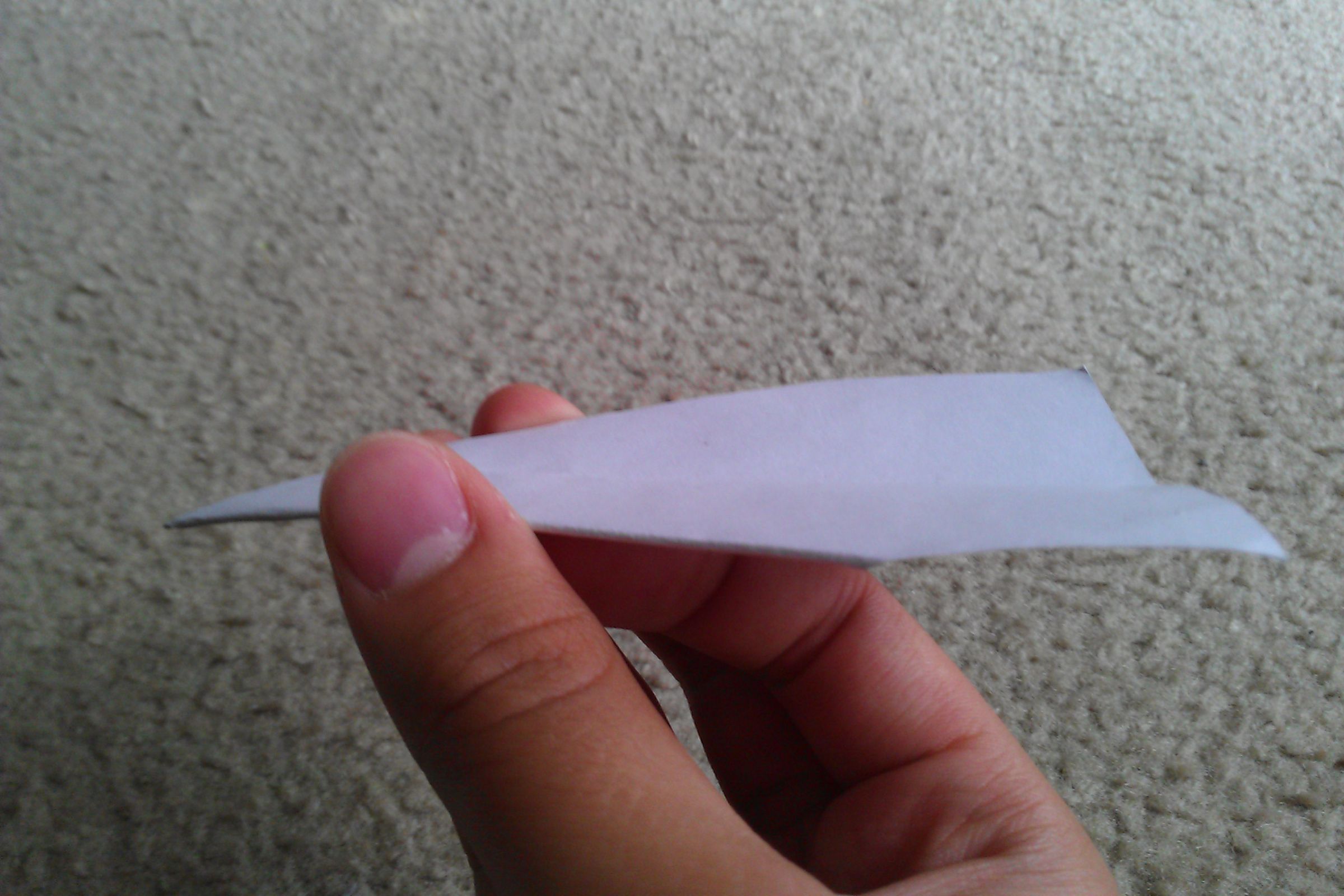 Index Card Airplane-the Dart : 3 Steps - Instructables