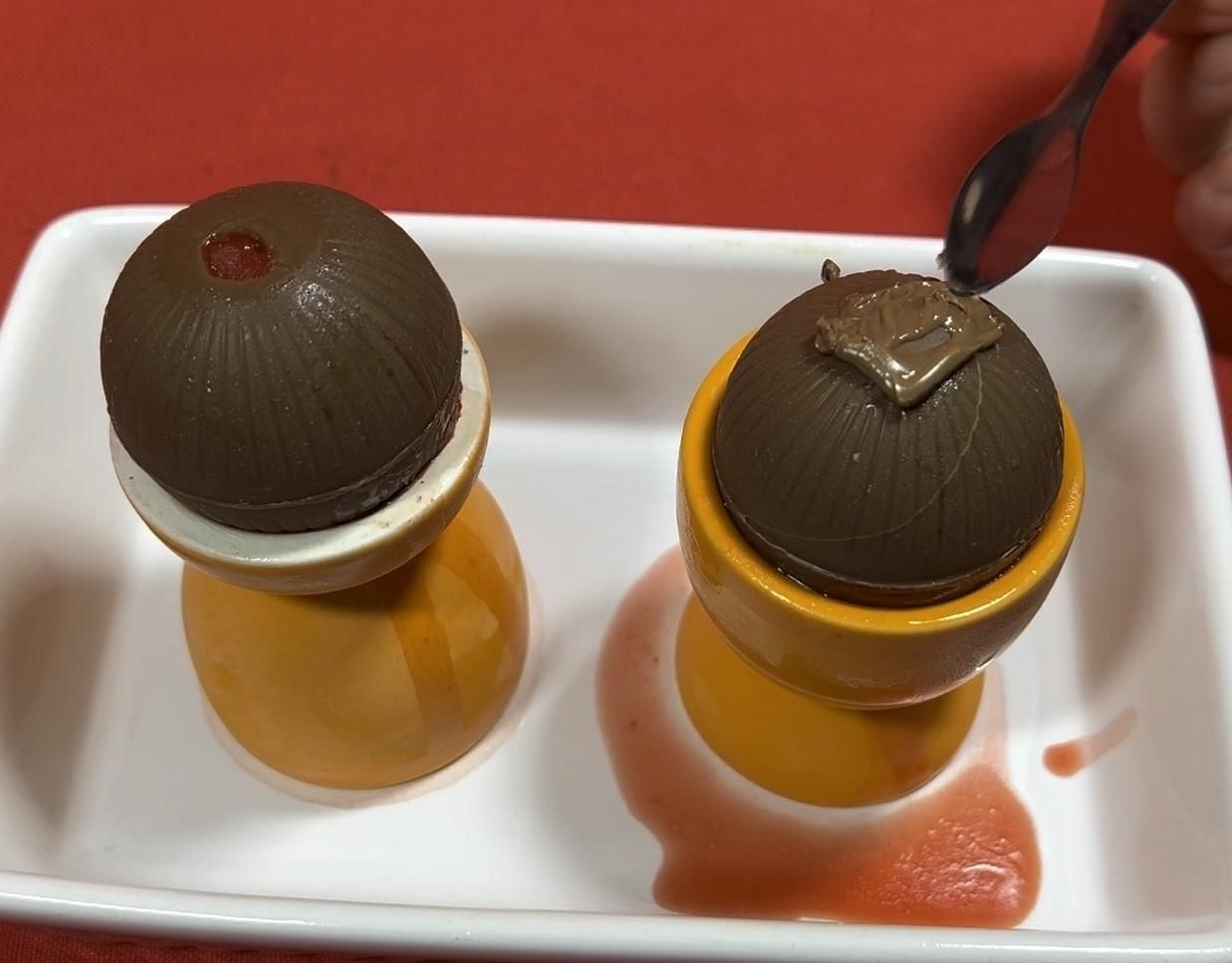 Bloody Brain Dessert- Chocolate Cake With Squishy Milk Jello : 9 Steps ...