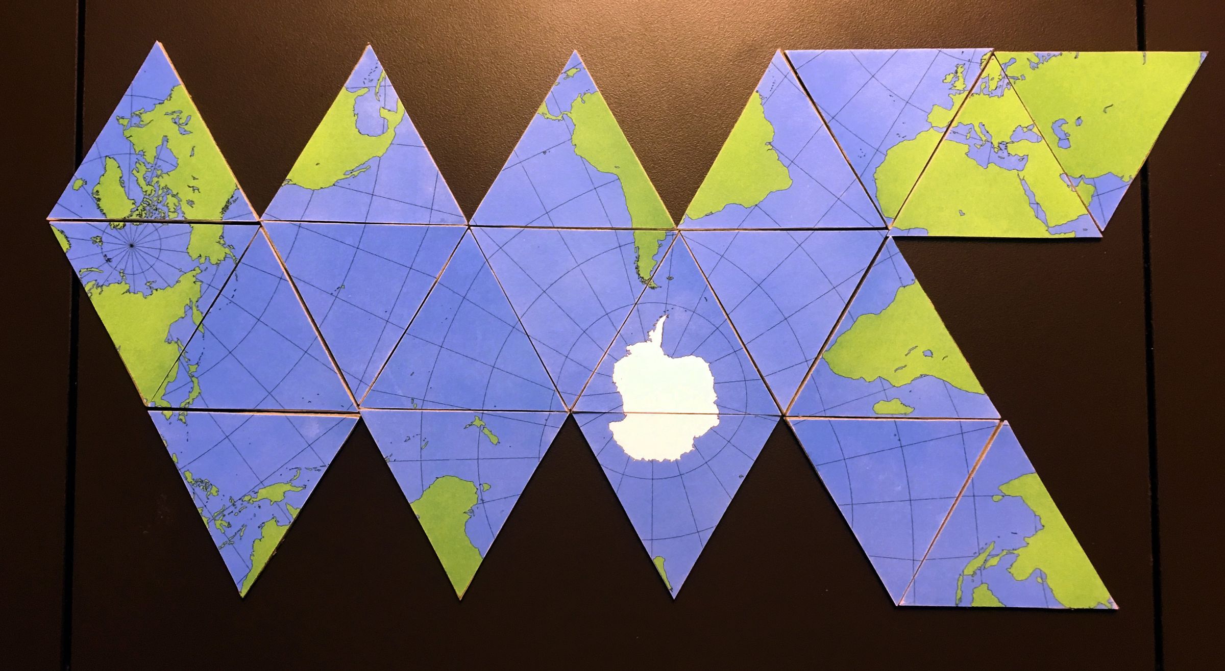 Dymaxion Earth : 11 Steps (with Pictures) - Instructables