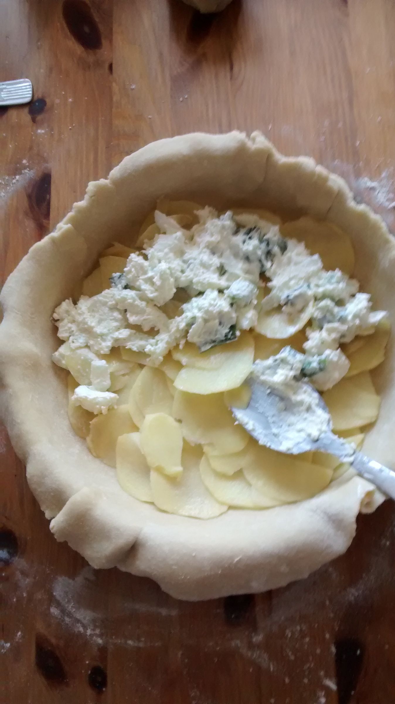 Potato, Cheese and Spring Onion Pie : 6 Steps - Instructables