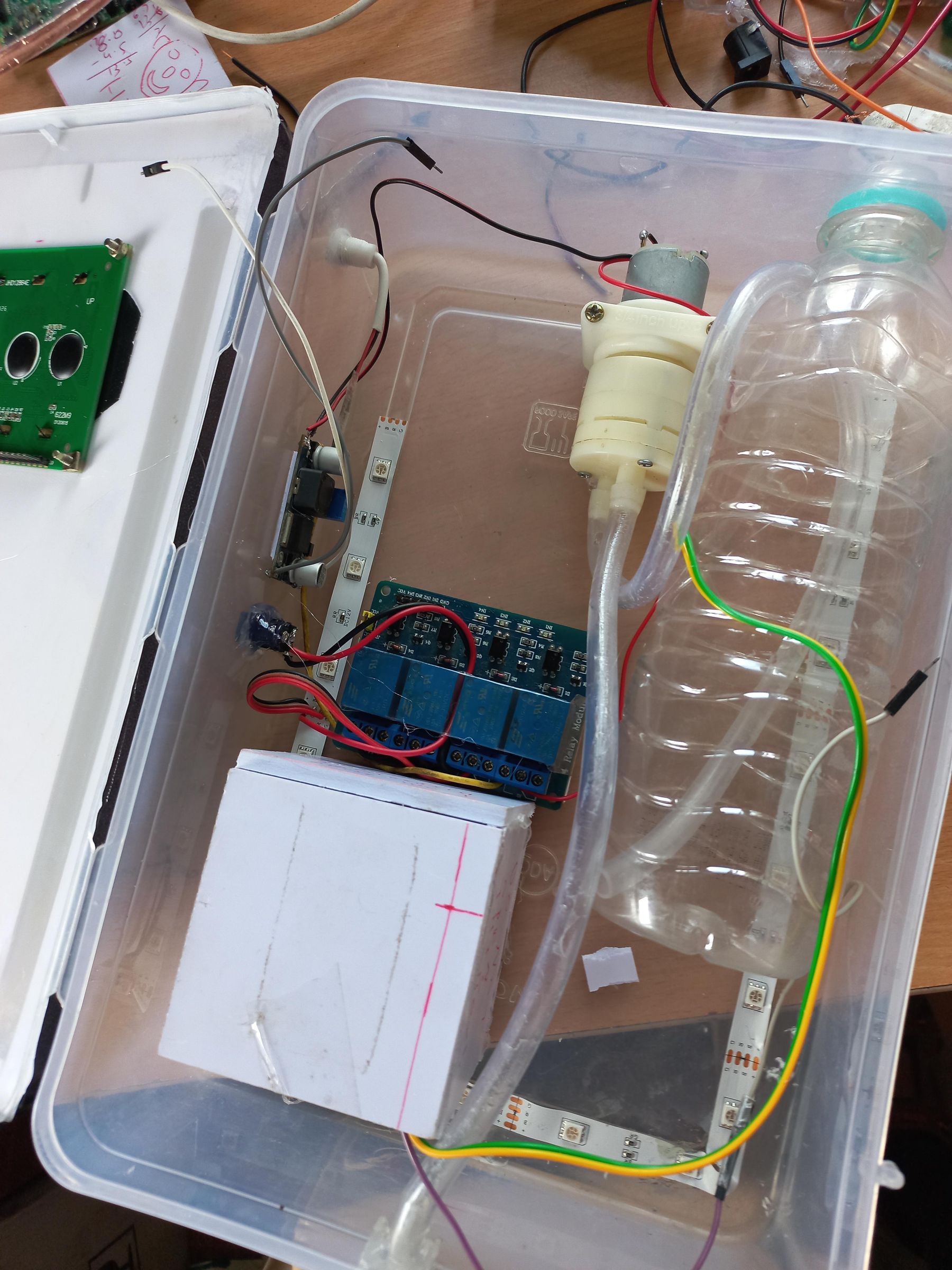 Smart Talking Fluid(sanitizer) Dispenser Using Arduino MEGA : 14 Steps ...