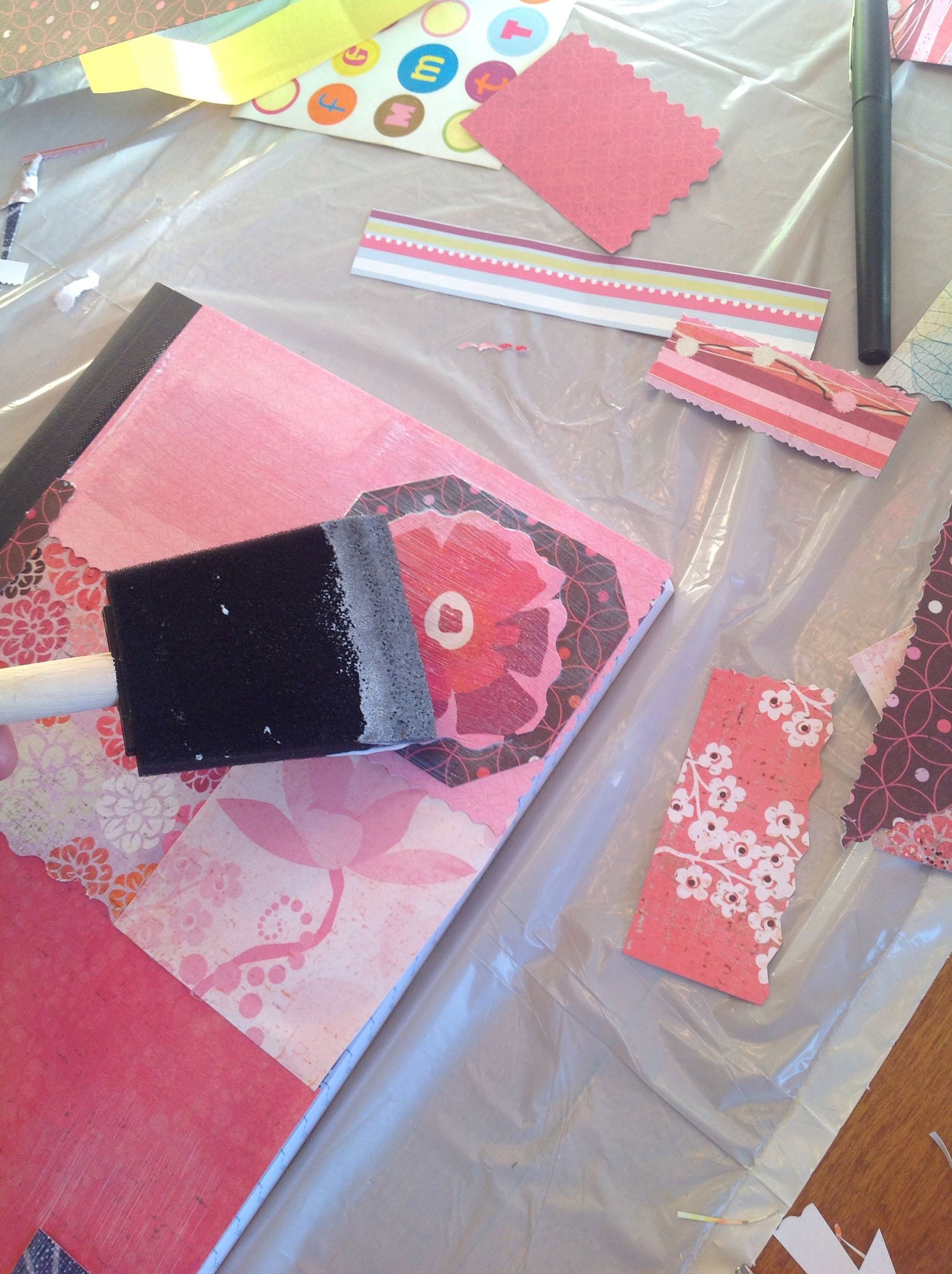 Mod Podge Notebook : 5 Steps - Instructables