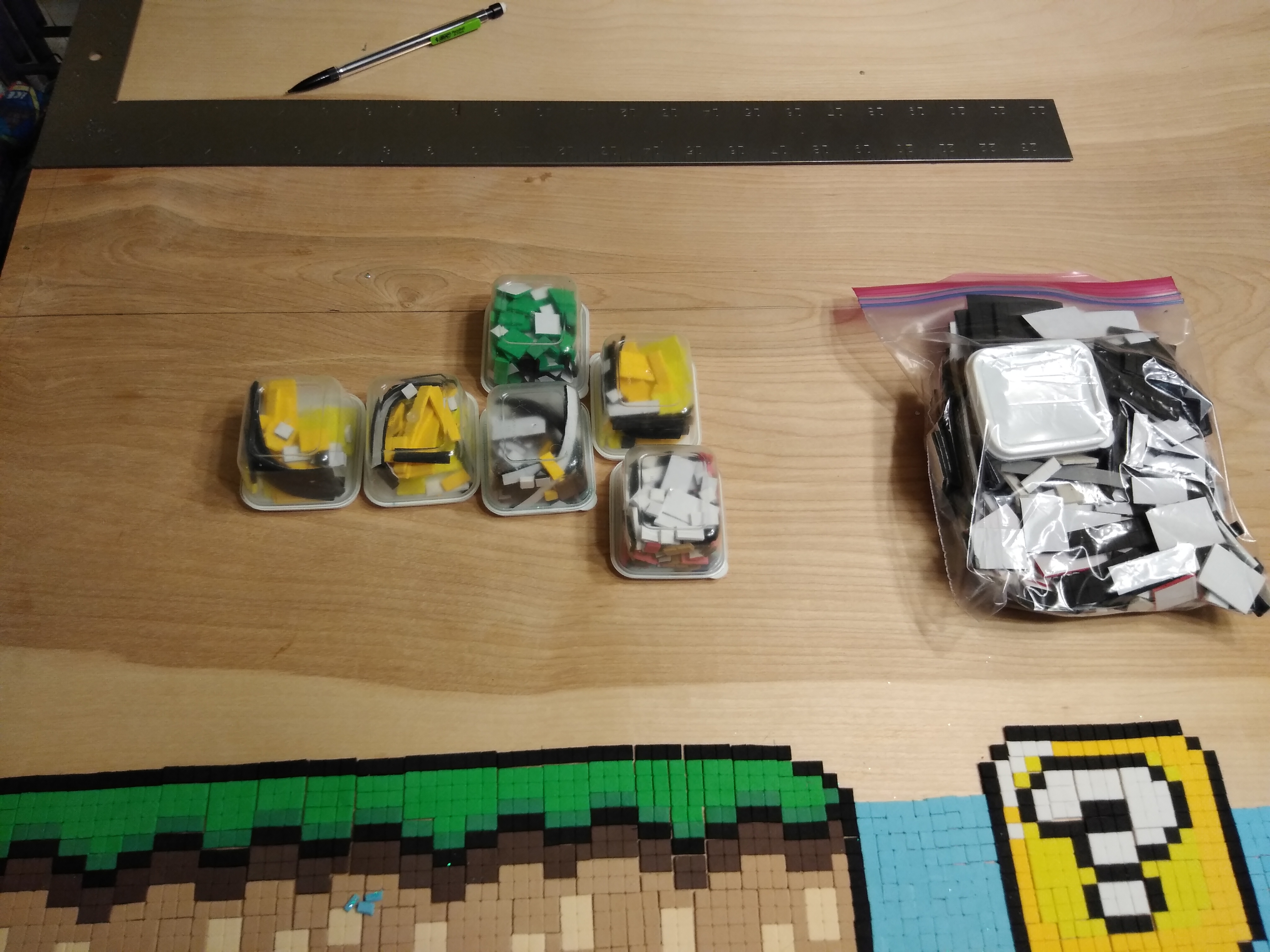 Mario Mosaic Tabletop : 10 Steps (with Pictures) - Instructables