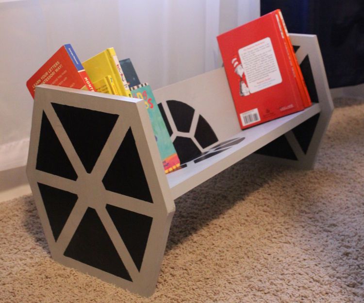 DIY Star Wars TIE Fighter Bookshelf : 6 Steps (with Pictures ...