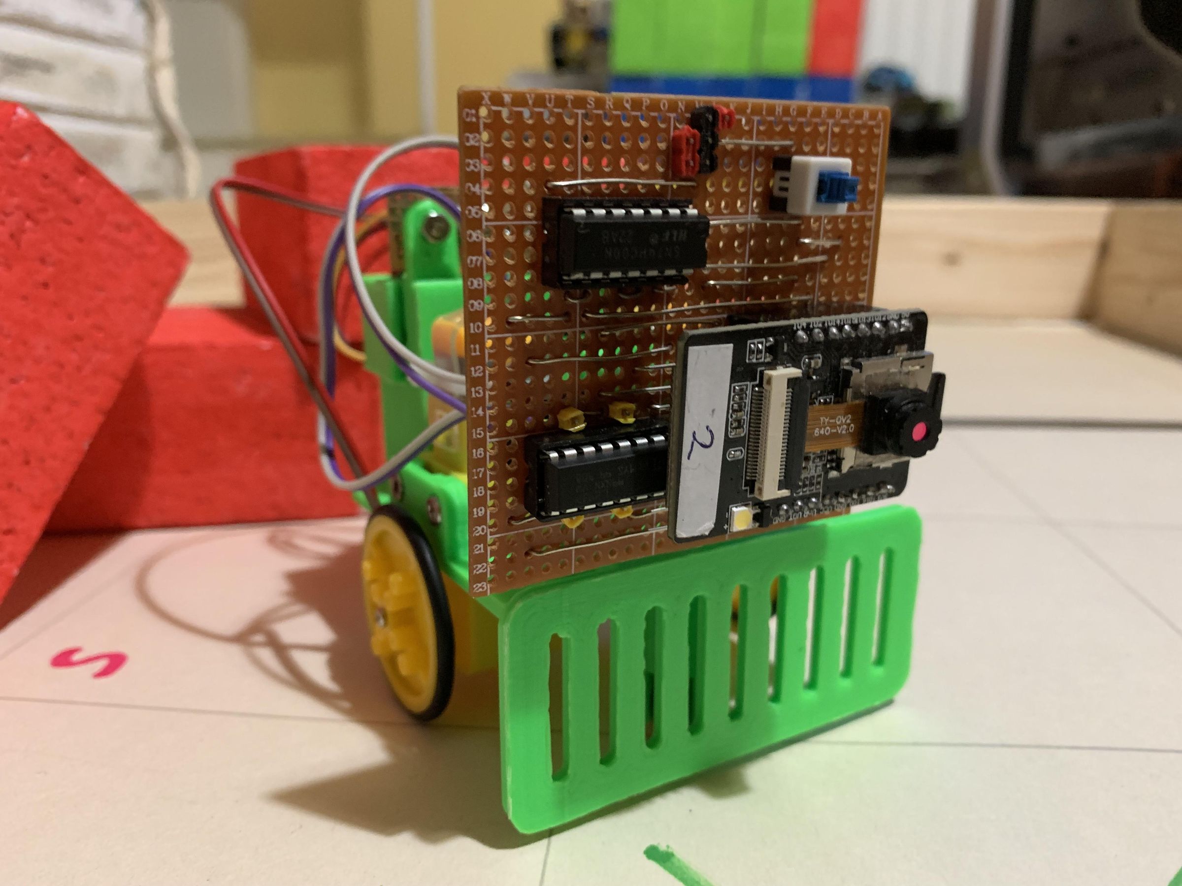 Sokoban Robot Using L0Cost Robot Controller With ESP32-CAM Camera for ...