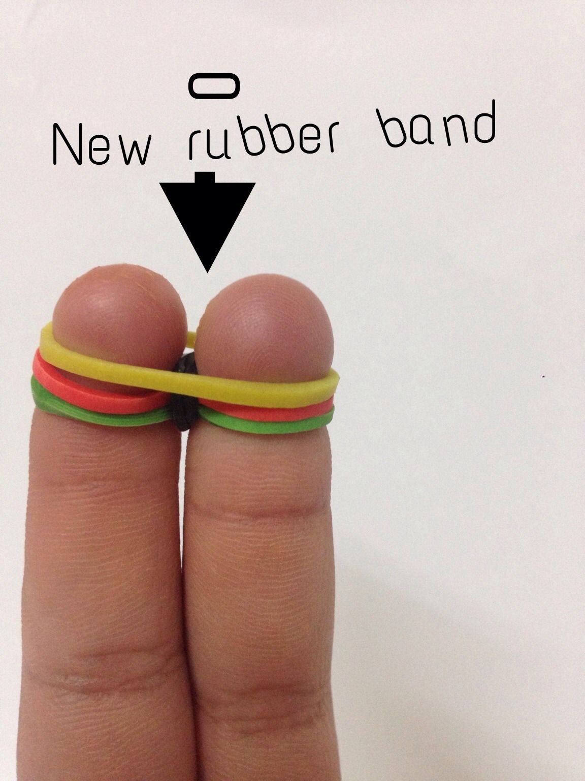 Rainbow Loom Bracelet (with Fingers) : 6 Steps (with Pictures ...