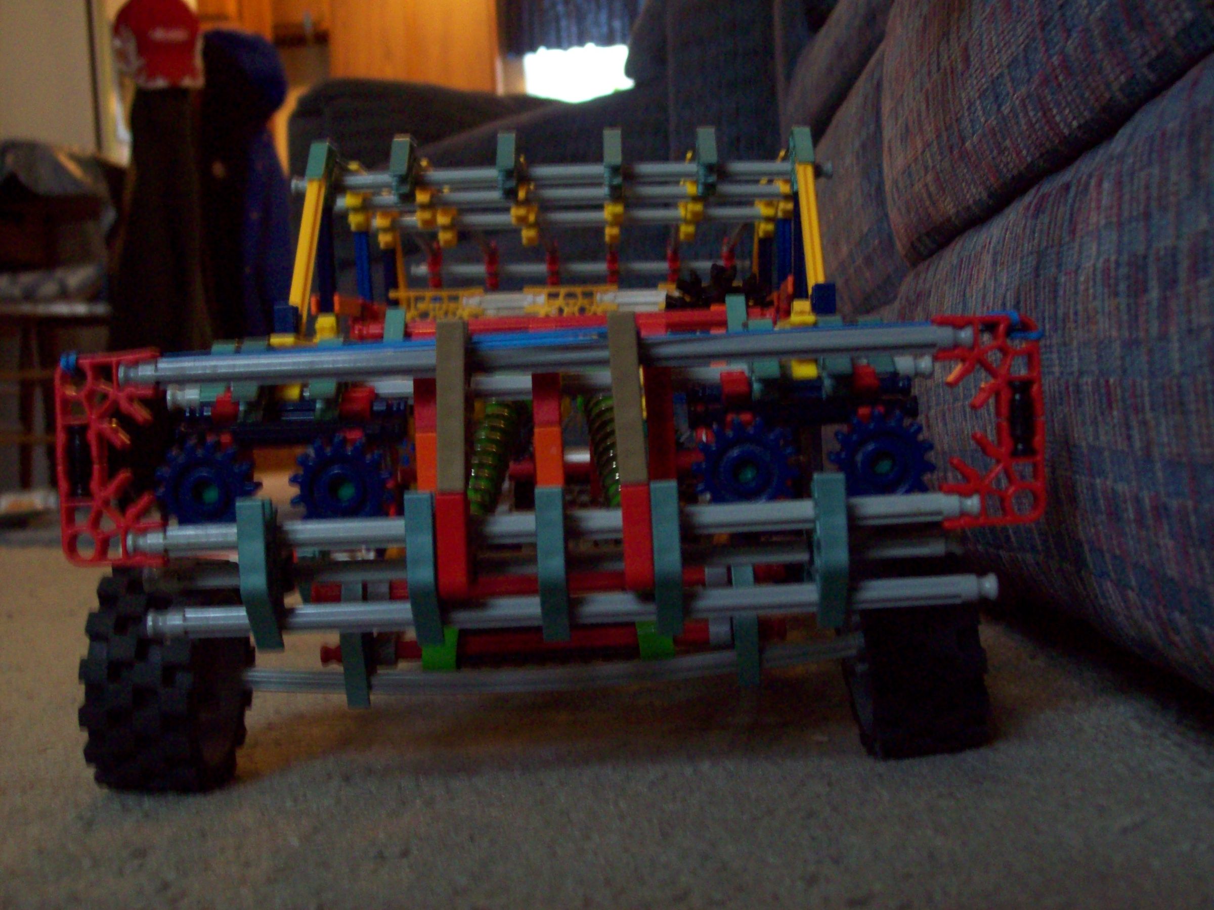 Knex Baja Truck With Spring Loaded Suspension - Instructables