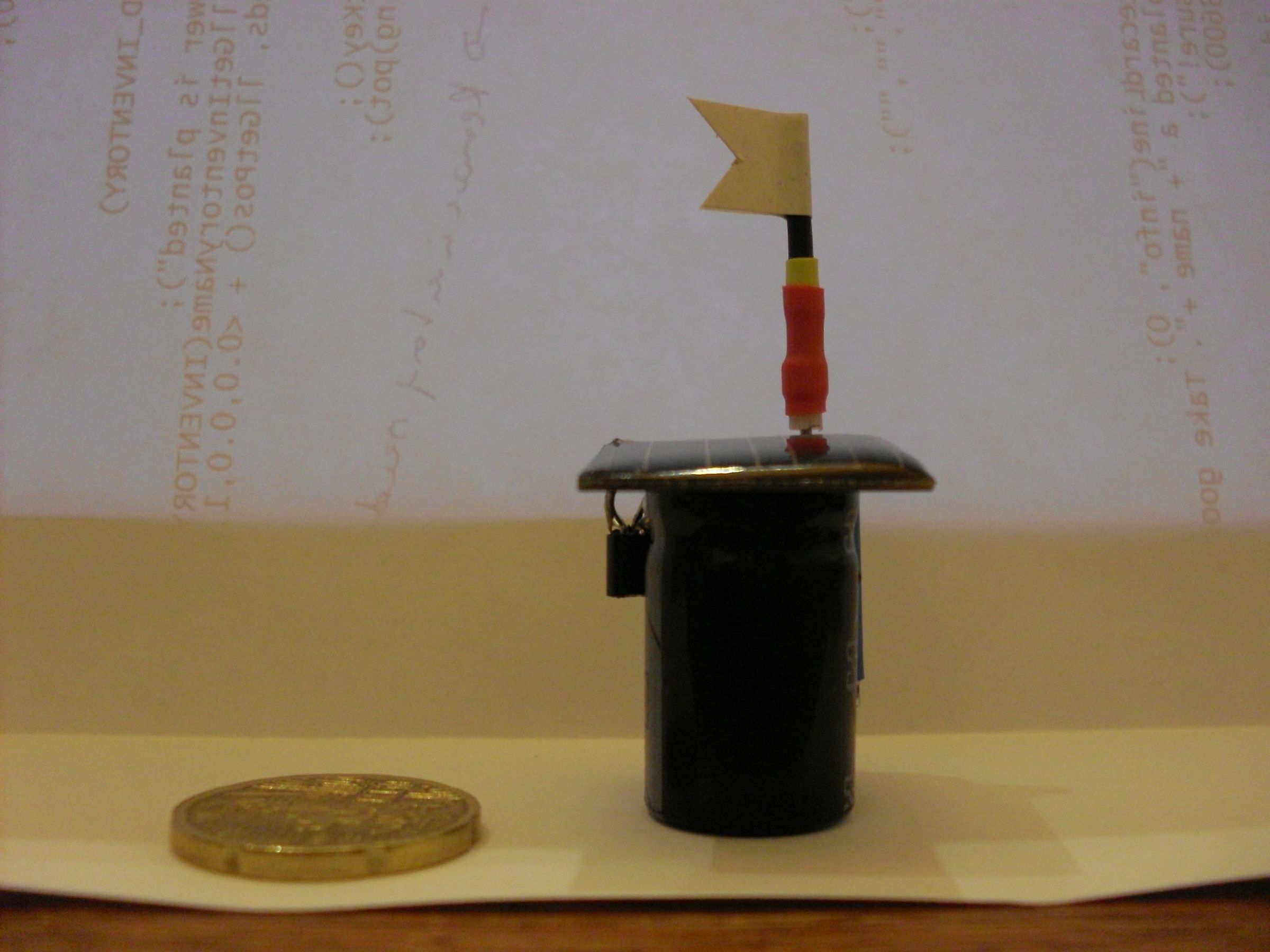 Desktopfun! Build a Cute Little Flagwaver. : 7 Steps - Instructables