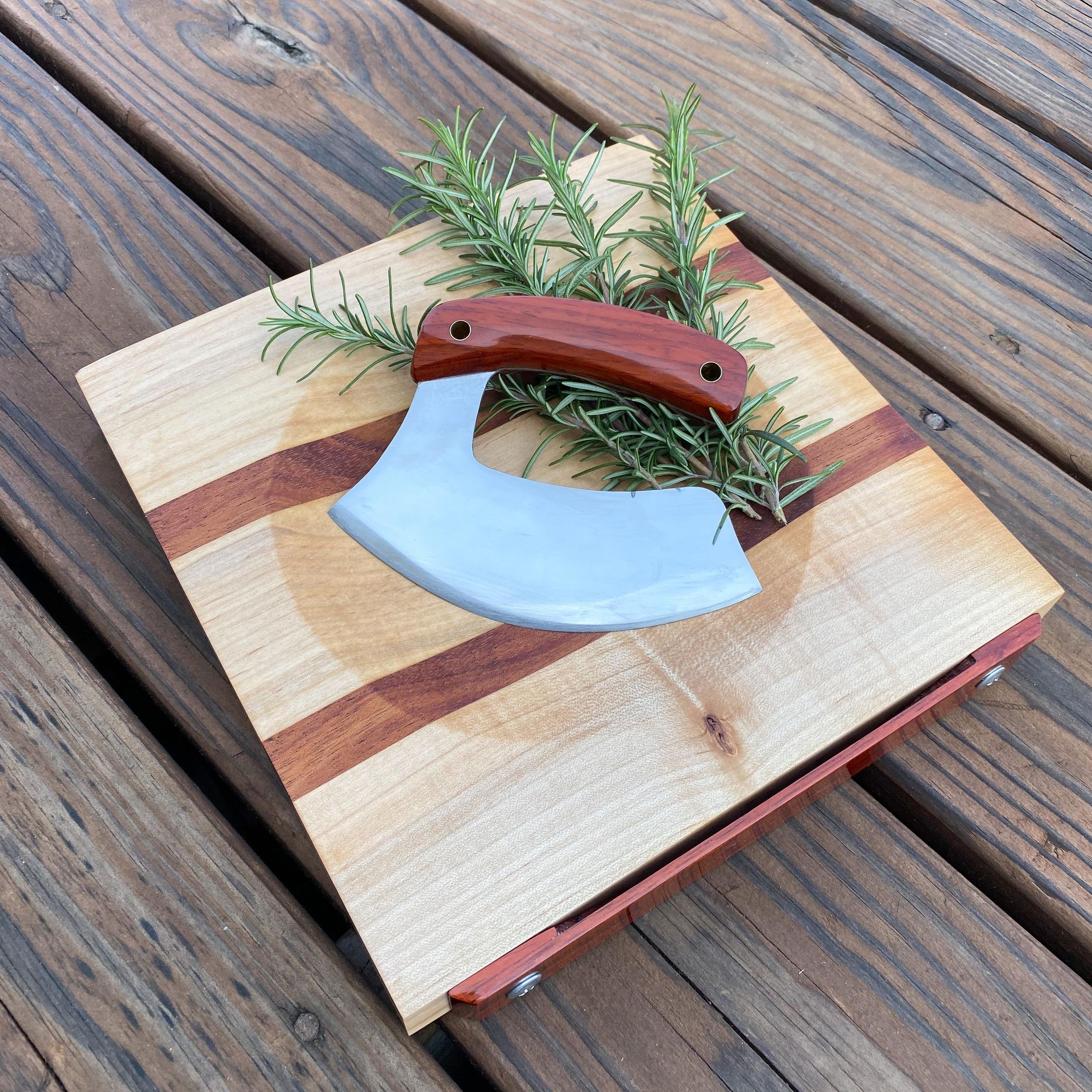 How to Make a Ulu Knife From a Old Saw Blade Plus a Bonus Cutting Board ...