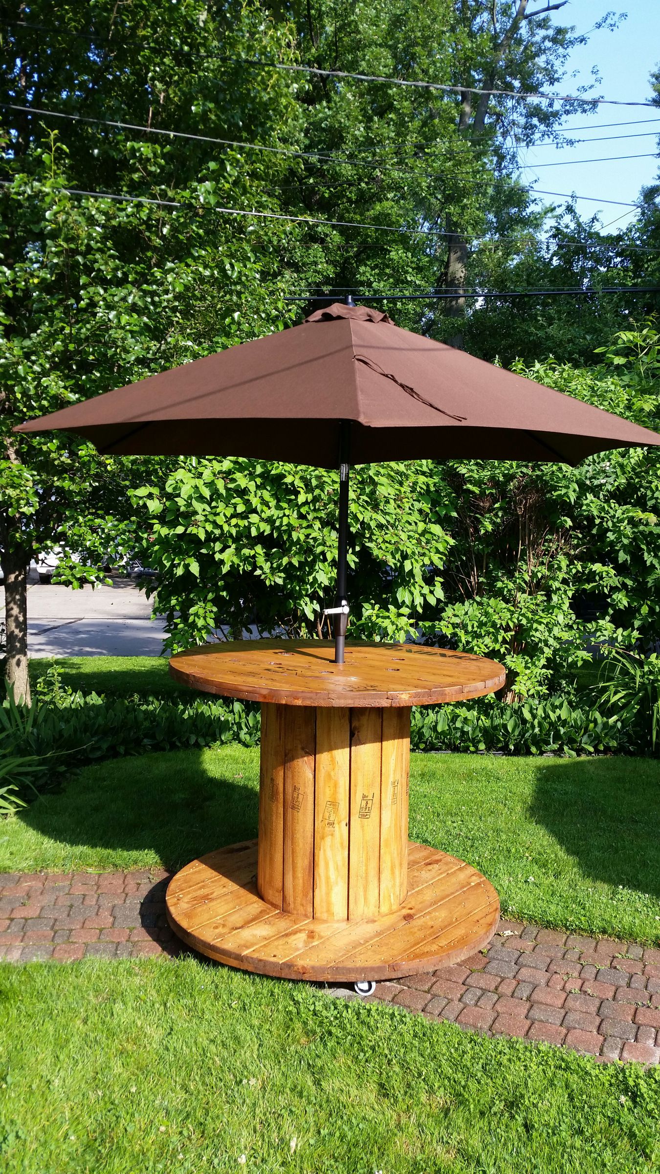 Cable Reel Table : 5 Steps (with Pictures) - Instructables