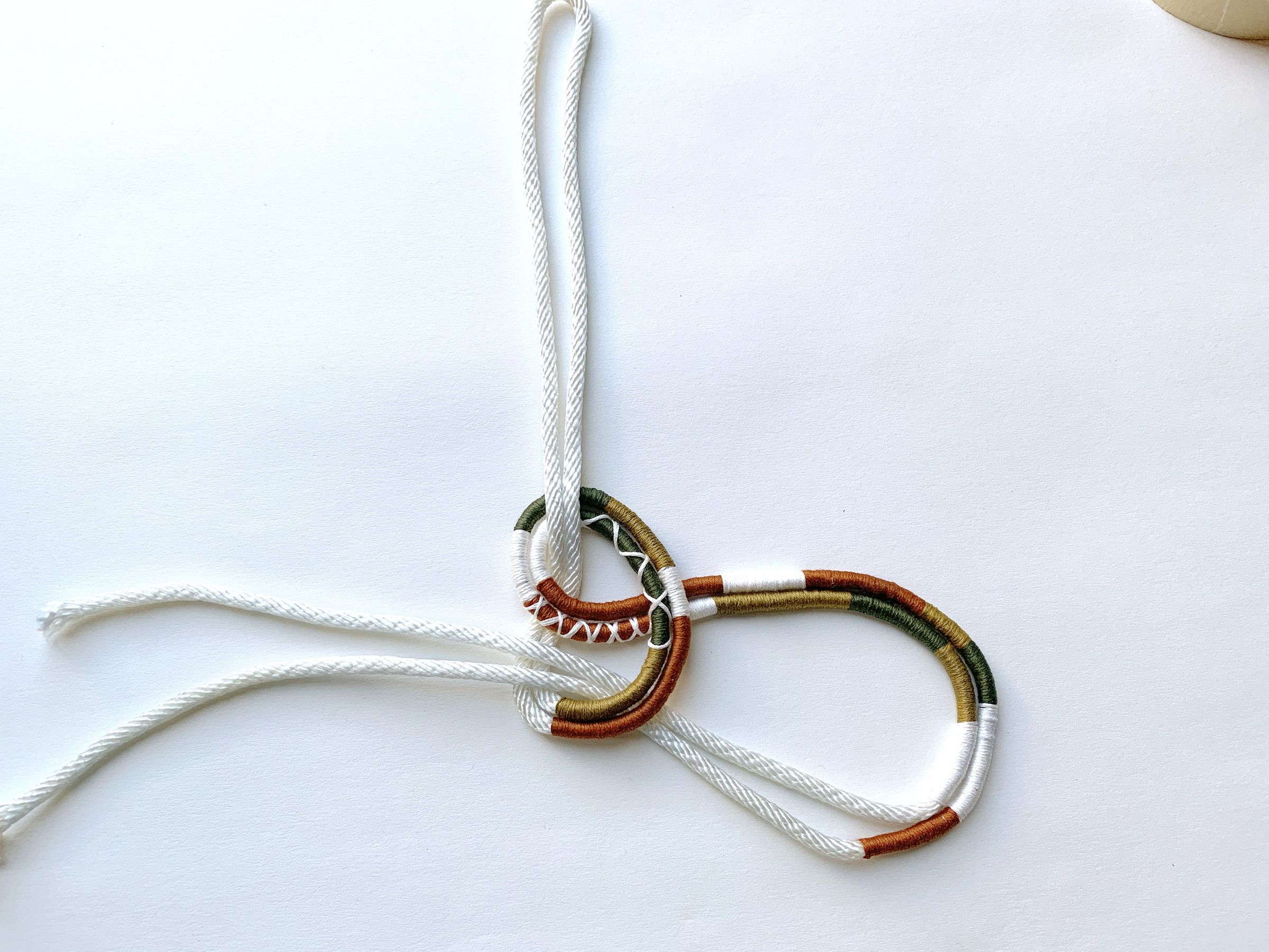 Wrapped Rope Macrame Knot Necklace : 6 Steps (with Pictures ...
