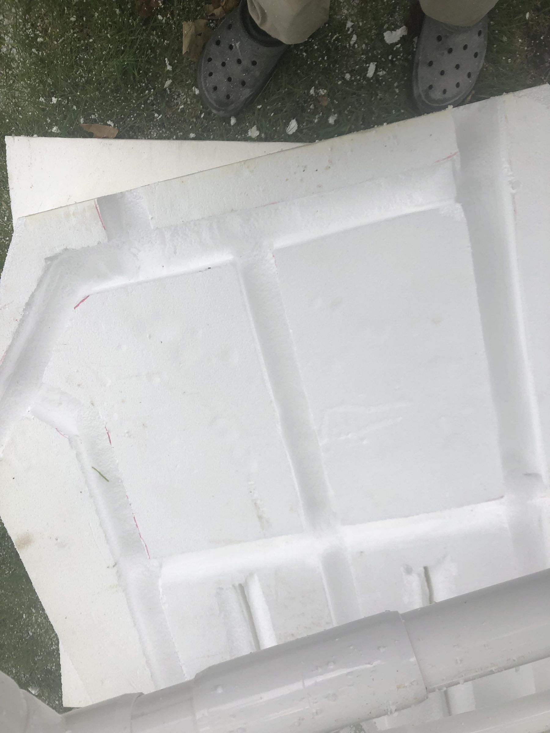 Over Sized Skeleton Breaking Out of My Home : 11 Steps (with Pictures ...