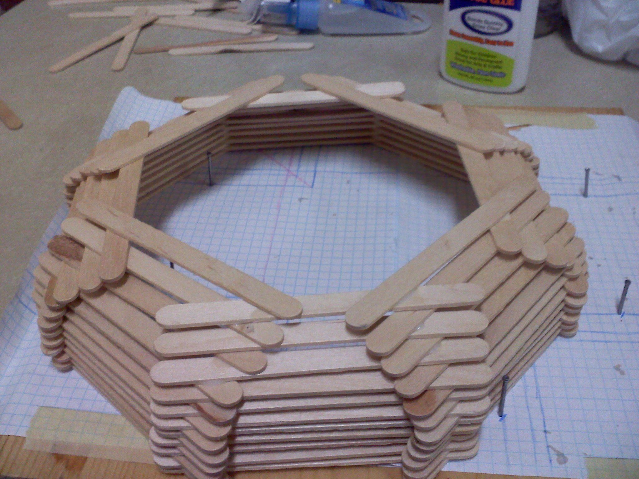 Popsicle Stick Clock : 6 Steps (with Pictures) - Instructables