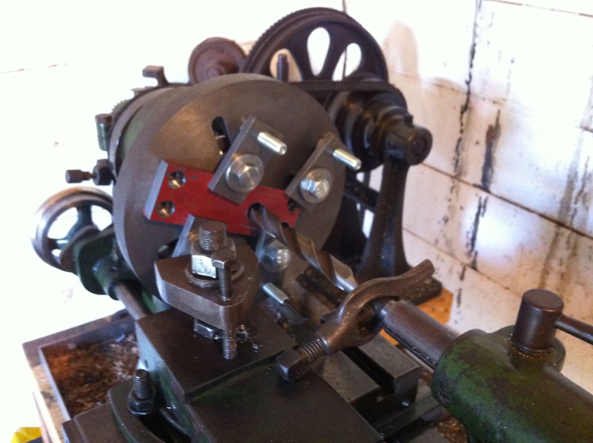 Modified Drill Powered Lathe : 8 Steps - Instructables