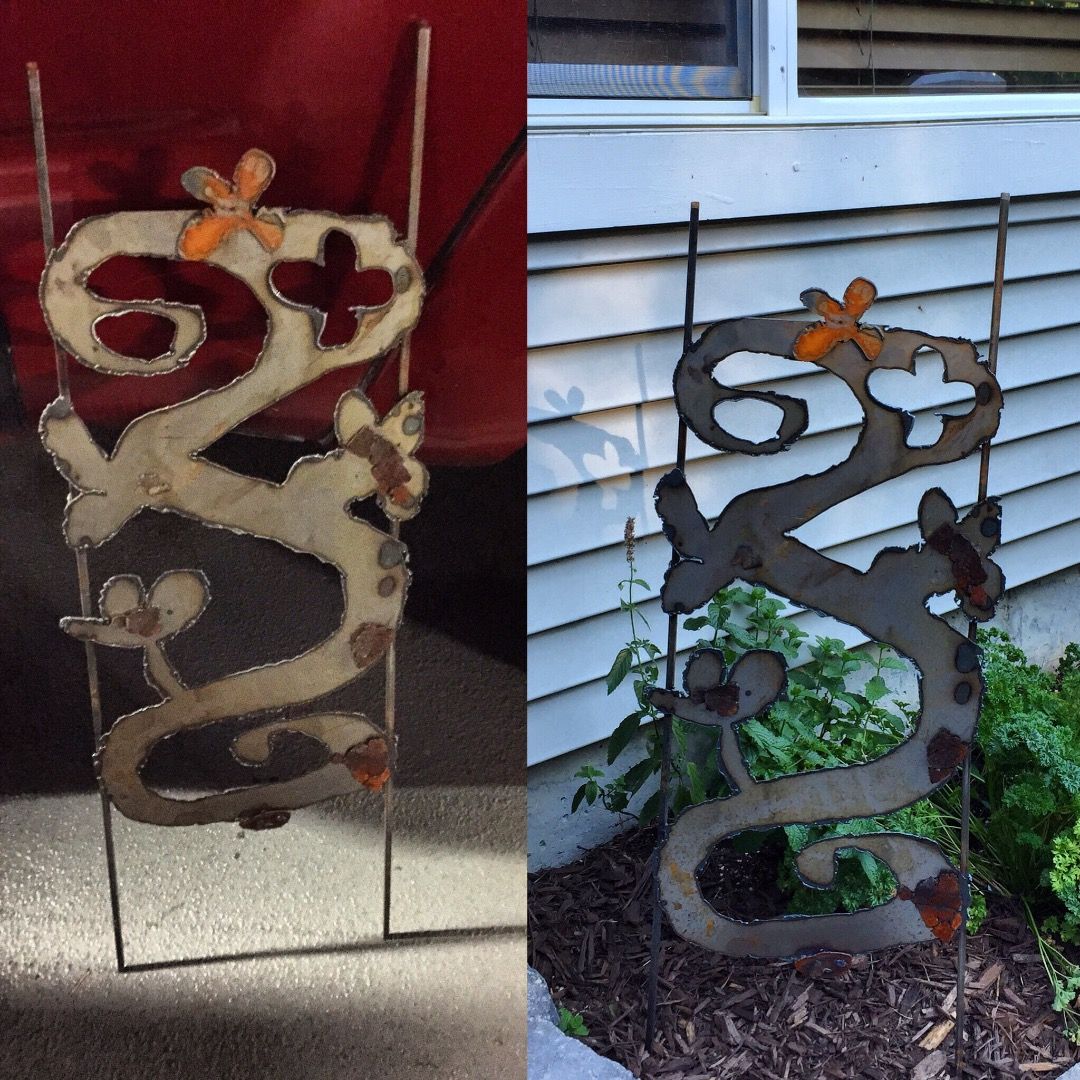 Produce a Rich Rust Patina on Iron and Steel, Safely and Quickly, Using ...