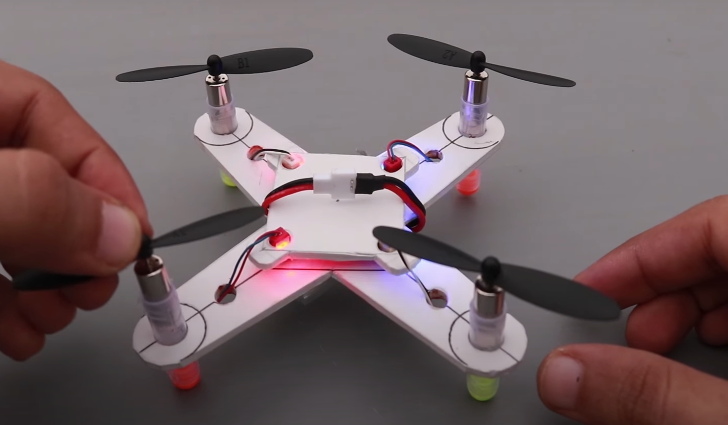 Flying Mini Drone : 8 Steps - Instructables