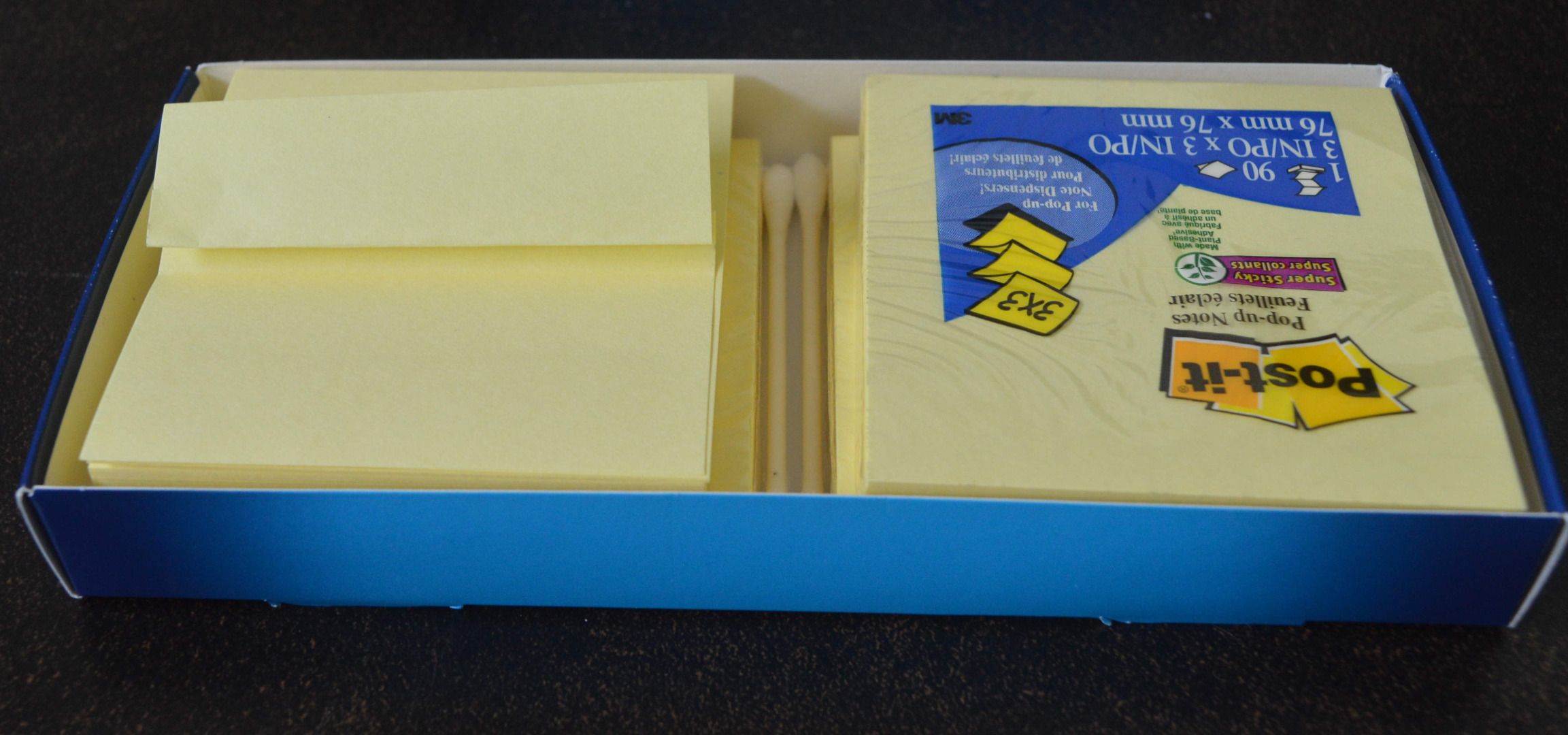 Recycled Q-tip Box Post-It Dispenser : 4 Steps - Instructables