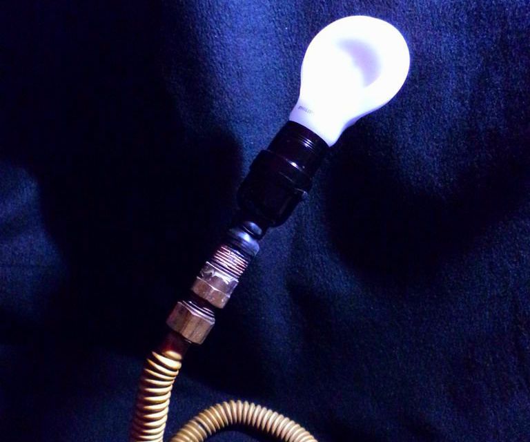 Flexible Snake Trouble Light Lamp : 4 Steps (with Pictures) - Instructables