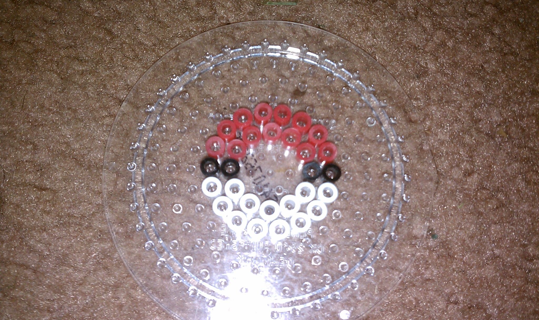 Pokeball Perler