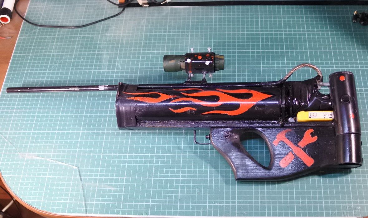 DIY Full Auto Airsoft Rifle : 14 Steps - Instructables