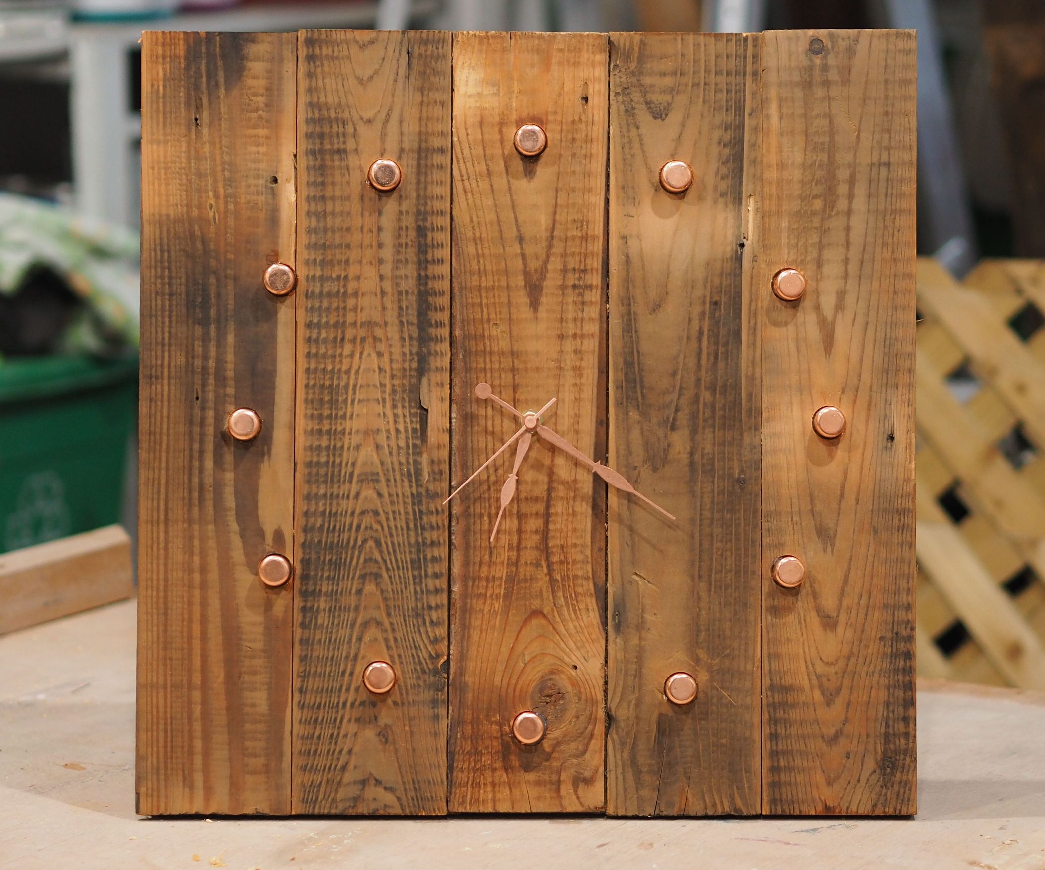 Reclaimed Wood Clock : 7 Steps (with Pictures) - Instructables
