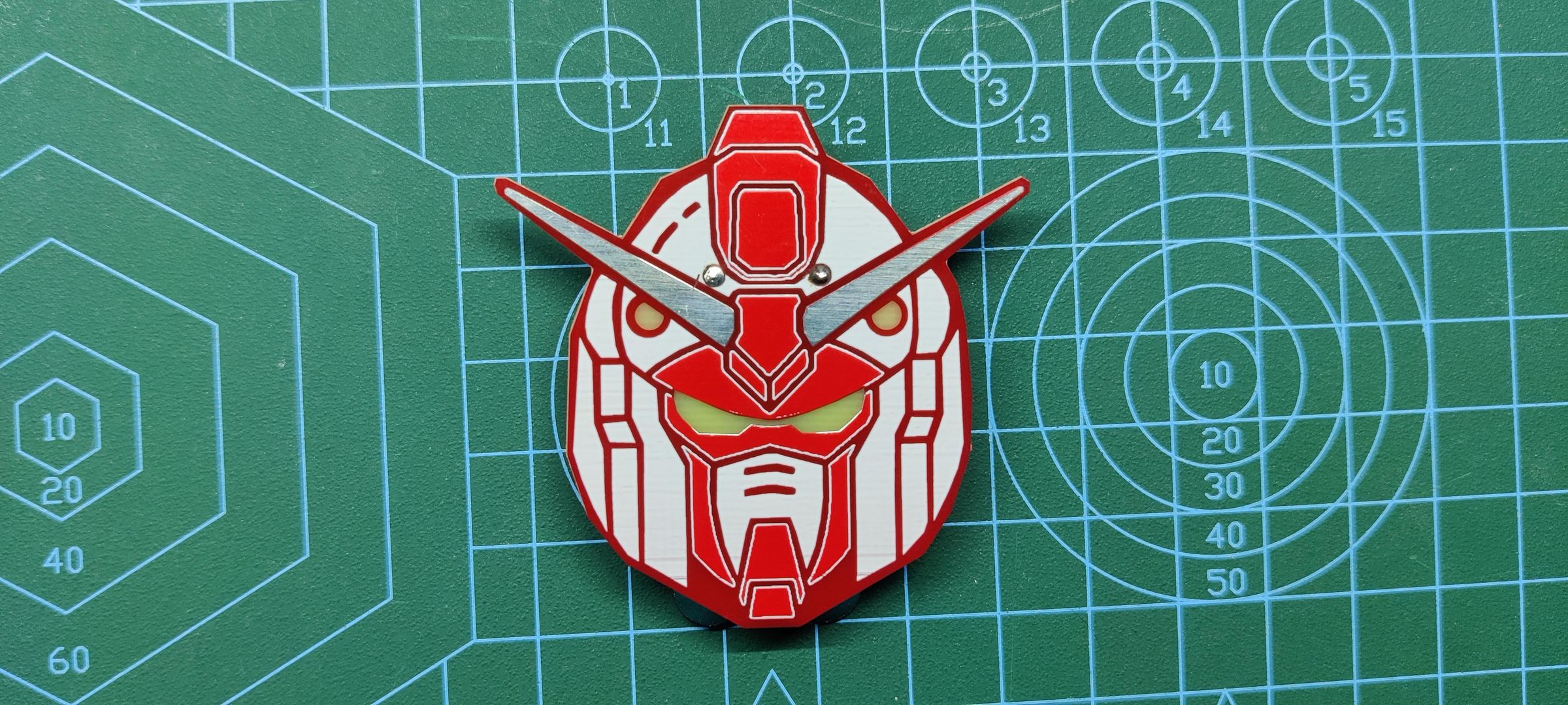 Gundam Themed PCB Badge : 12 Steps (with Pictures) - Instructables