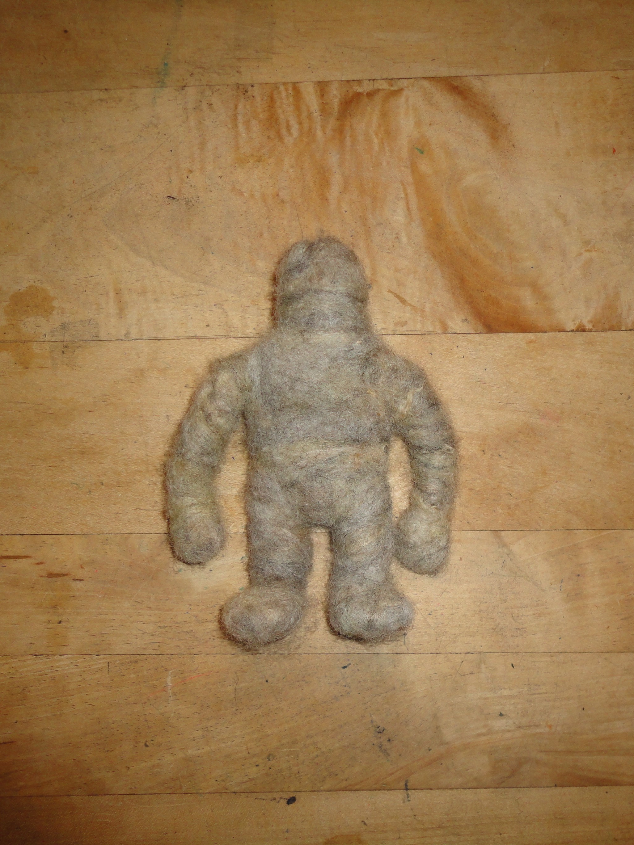 Needlefelting a Pocket Yeti / Ickabog : 7 Steps (with Pictures ...