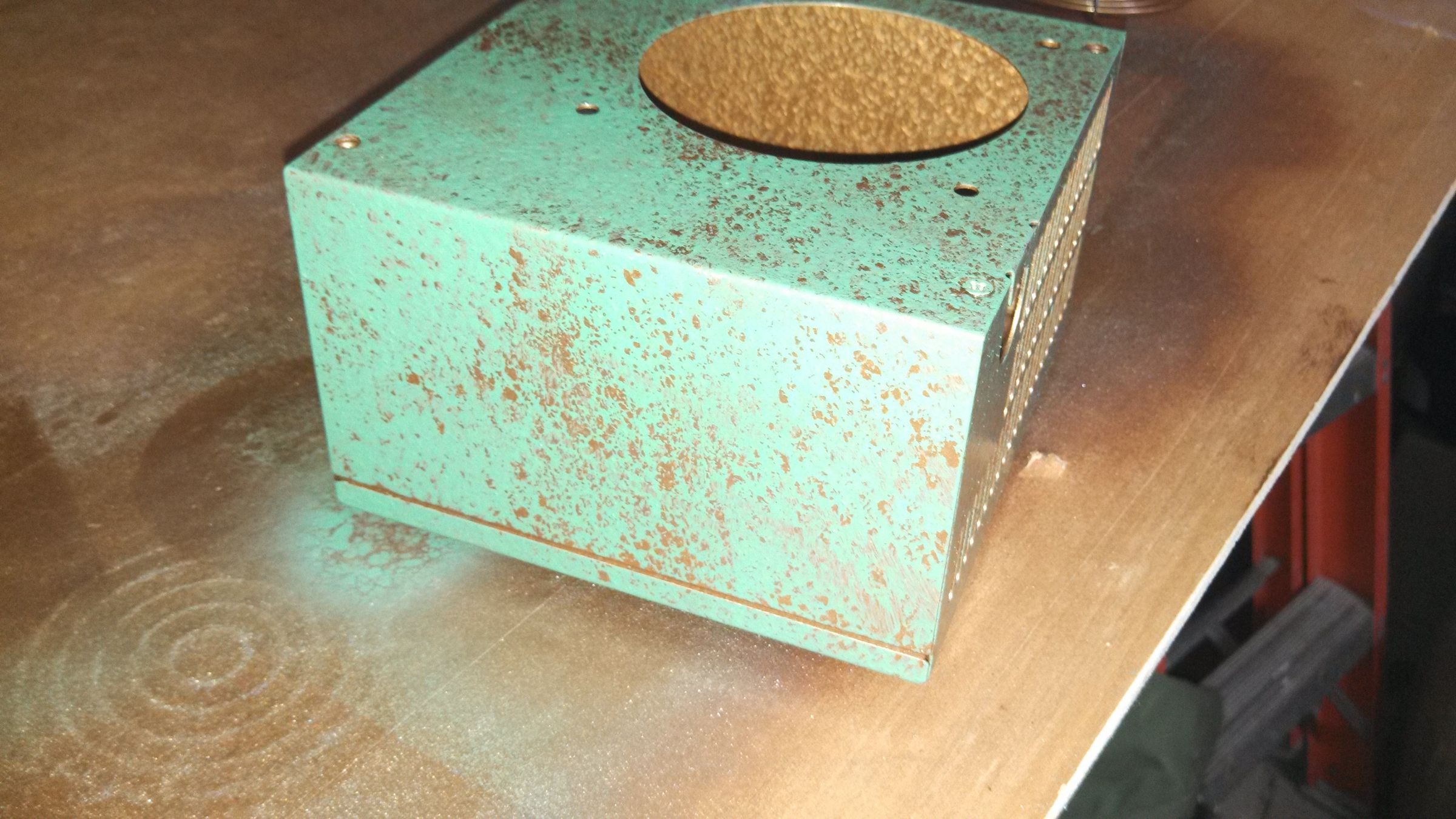 Faux Copper Patina Paint Finish : 4 Steps (with Pictures) - Instructables
