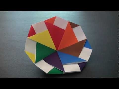 How to Make an Origami Modular Spinning Top! - Instructables