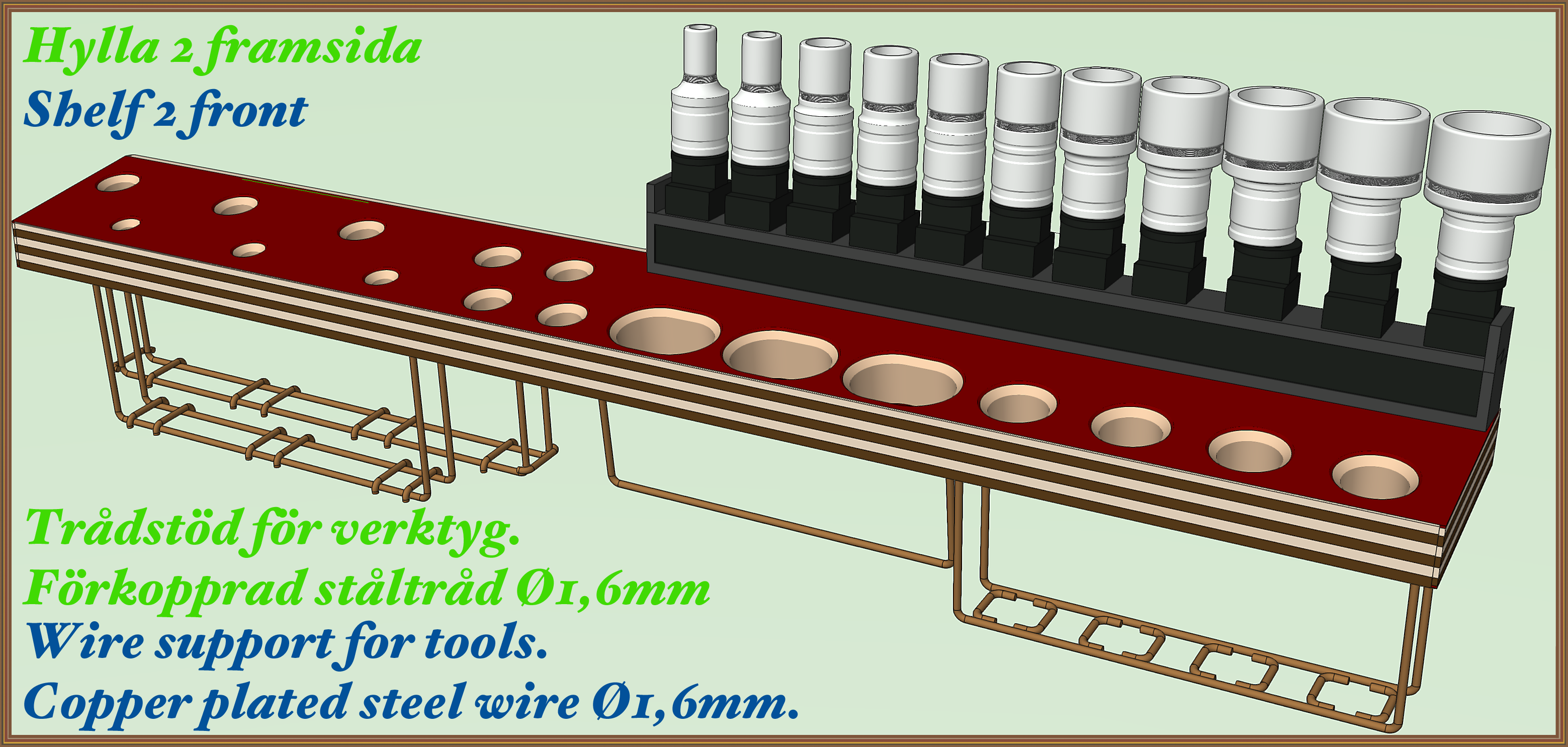 Tool Rack VerktygsRack : 18 Steps (with Pictures) - Instructables