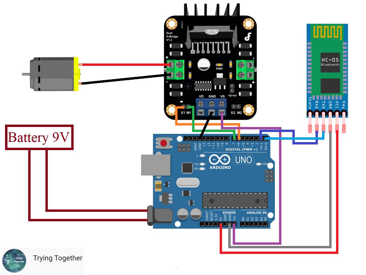 How to Control a Bluetooth (HC-05) With Arduino : 5 Steps - Instructables
