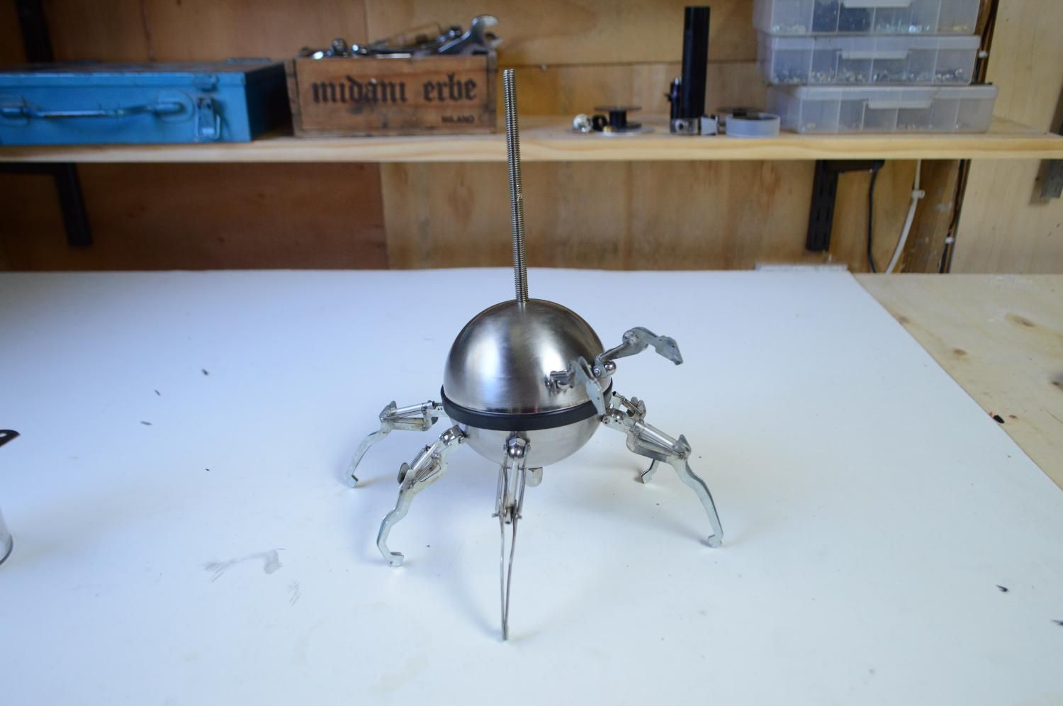 Junkbot Made From Typewriter Parts (mostly...) : 13 Steps (with Pictures) - Instructables
