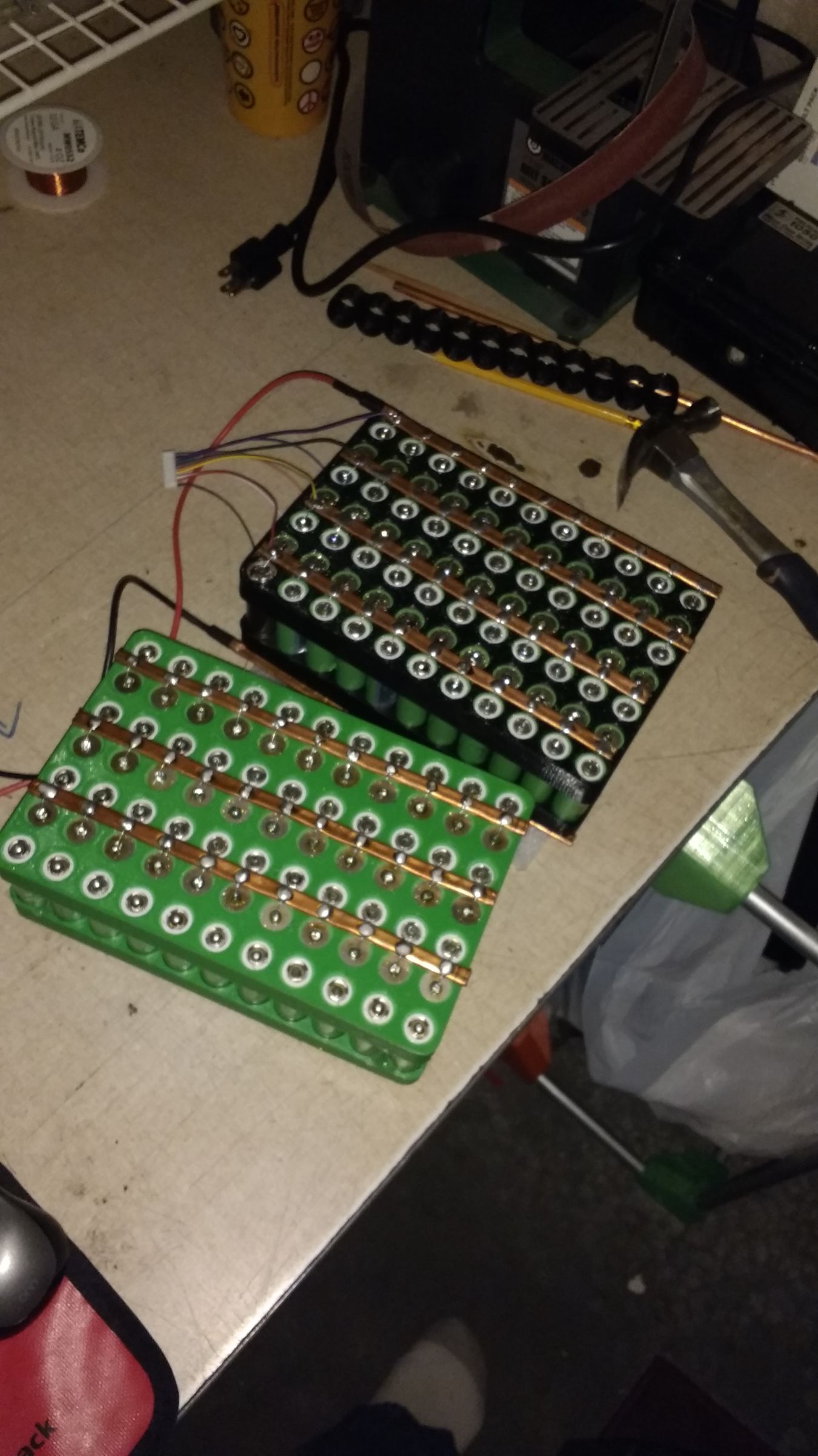 3D Printed 18650 Battery Cases 7s 11p : 3 Steps - Instructables