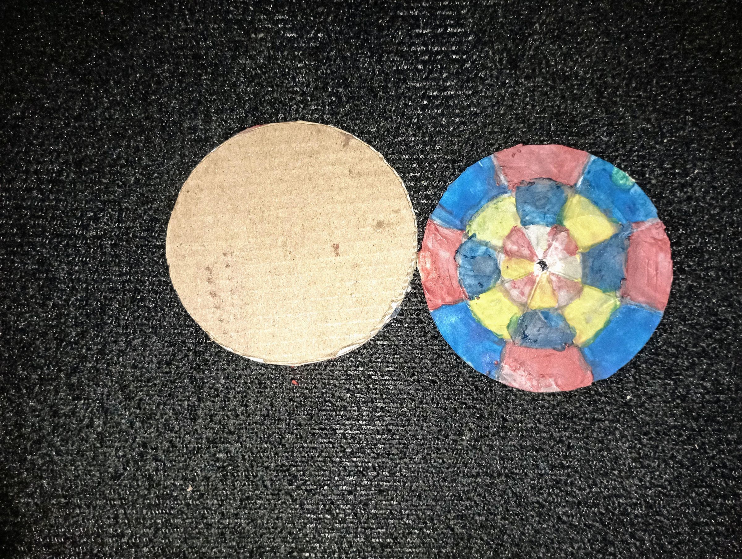 Colour Wheel Spinner Toy. : 8 Steps (with Pictures) - Instructables