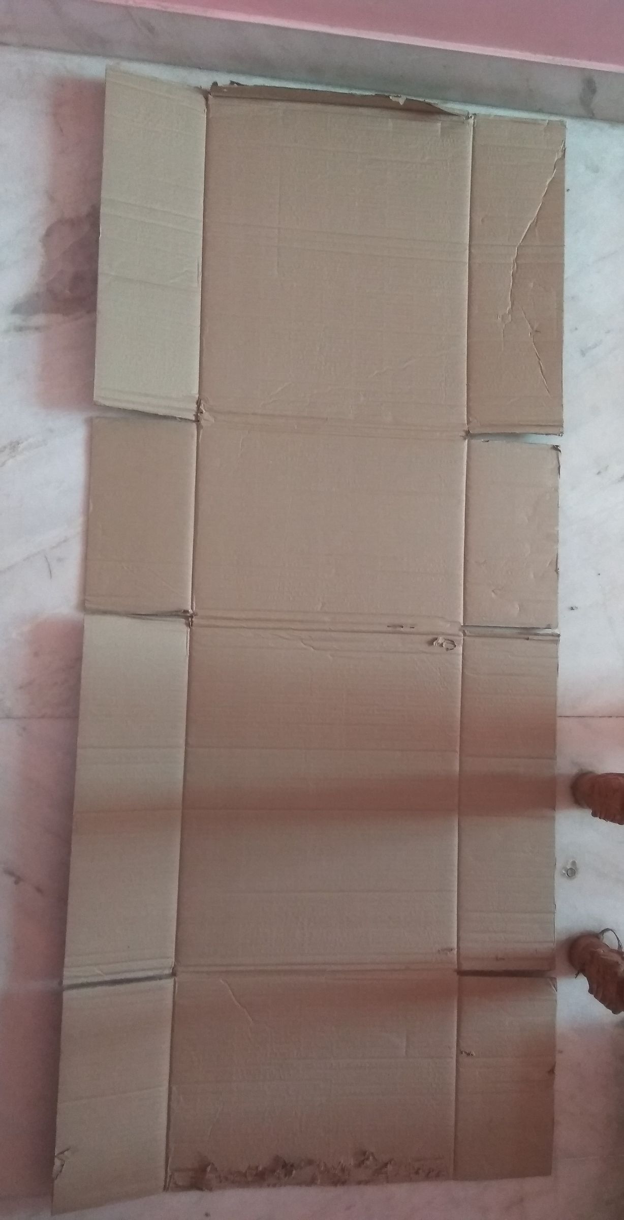 School Bag Study Table From Waste Carton Box : 12 Steps (with Pictures ...