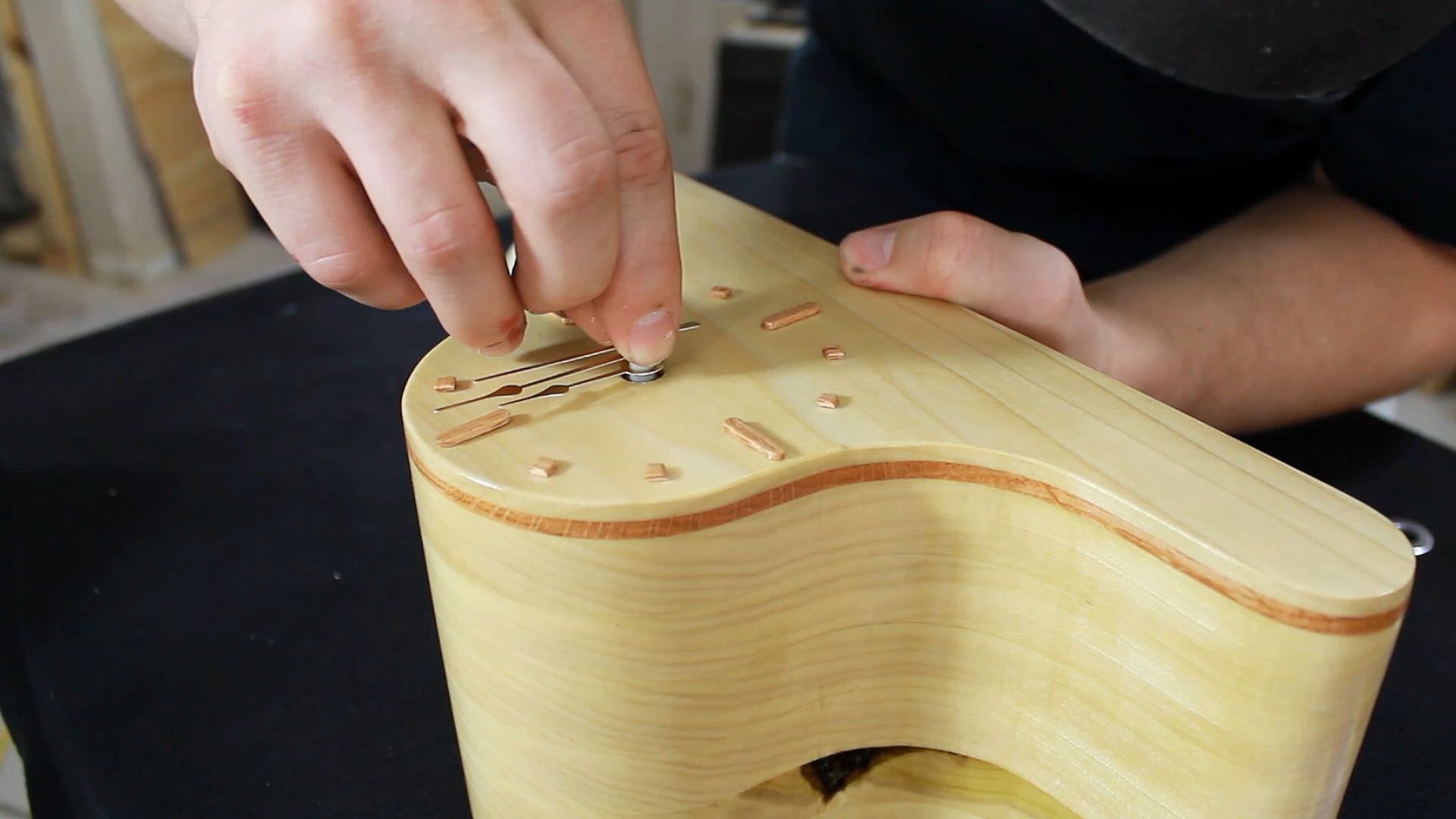 Bandsaw Box Clock With Hidden Storage : 8 Steps (with Pictures ...