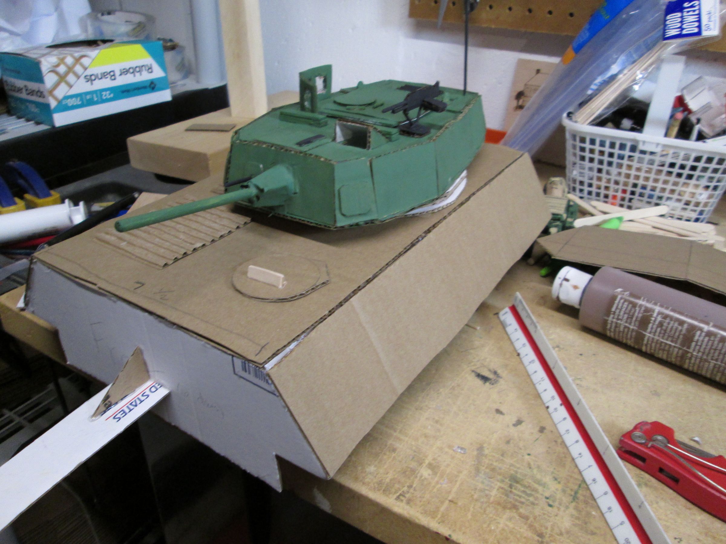 Cardboard Armored Car : 12 Steps - Instructables