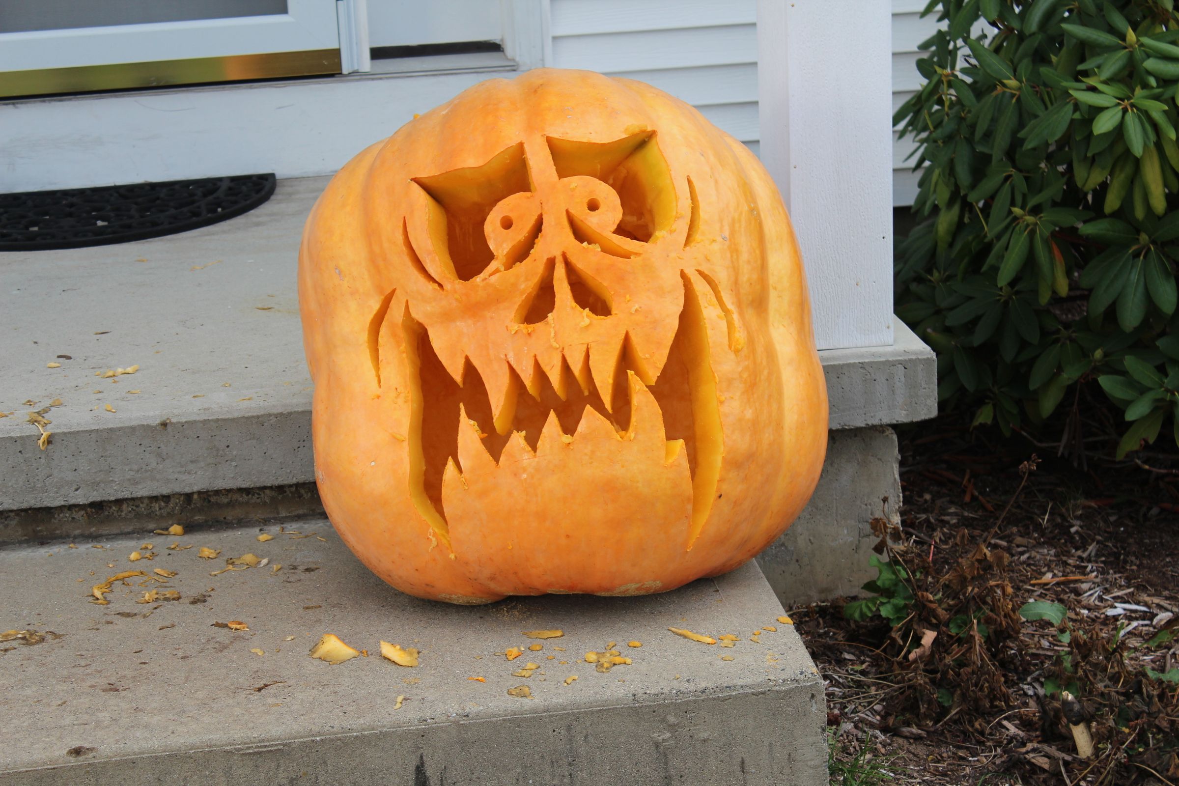 Giant Pumpkins Make Giant Jack O Lanterns : 9 Steps (with Pictures ...