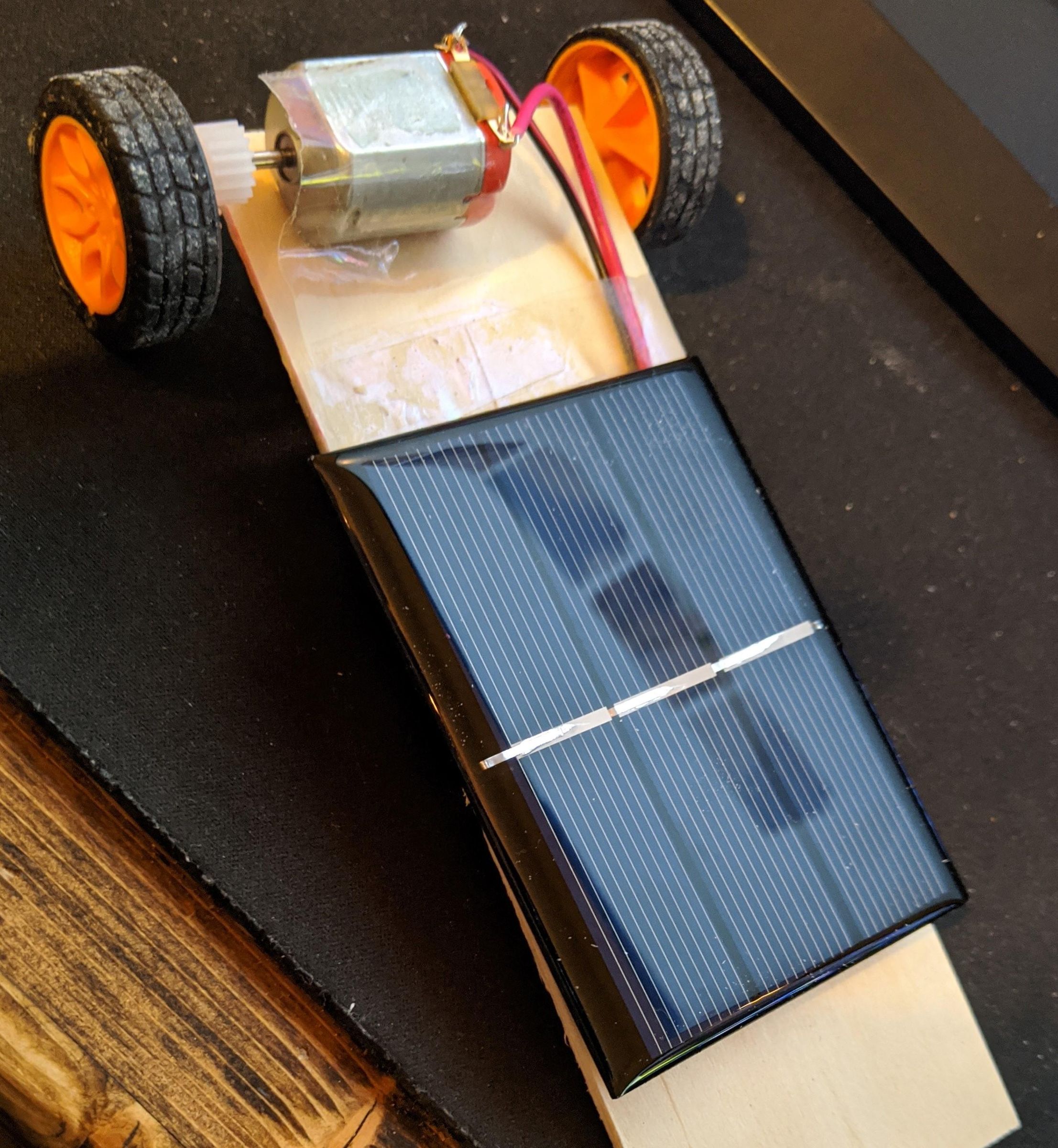 DIY Solar Powered Mini Vehicle : 6 Steps - Instructables
