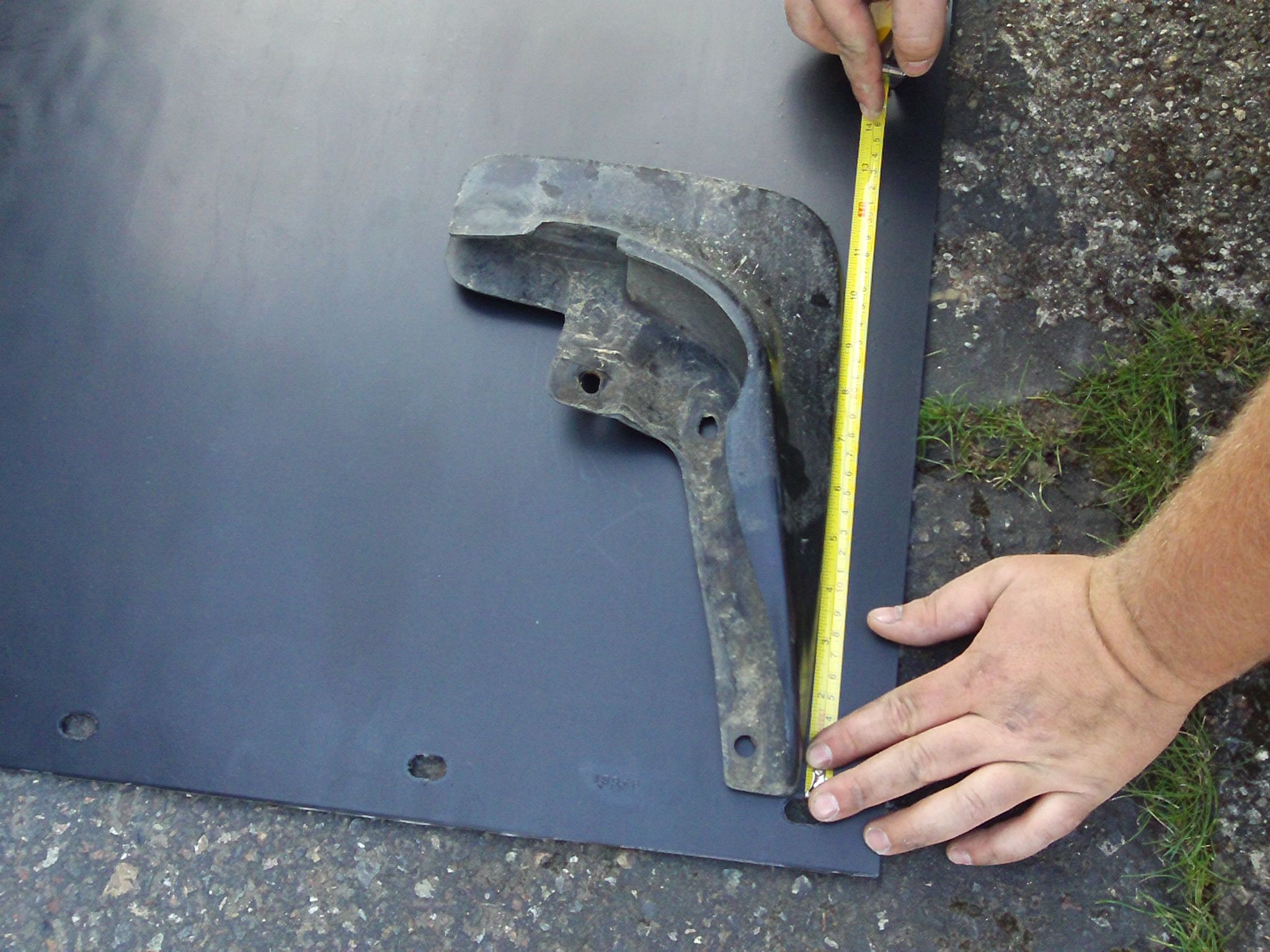 Rally Style Polyurethane Mud Flaps for $20 : 5 Steps (with Pictures ...