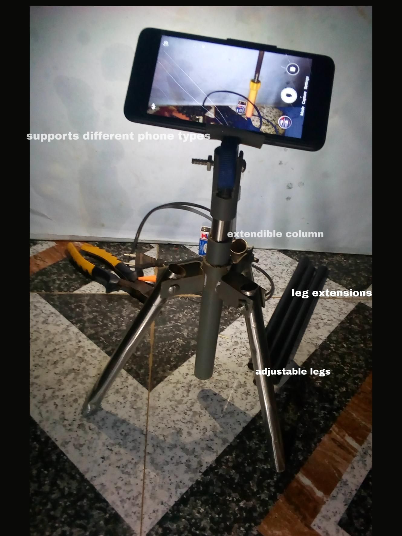 Make Your Own Tripod Stand : 6 Steps - Instructables