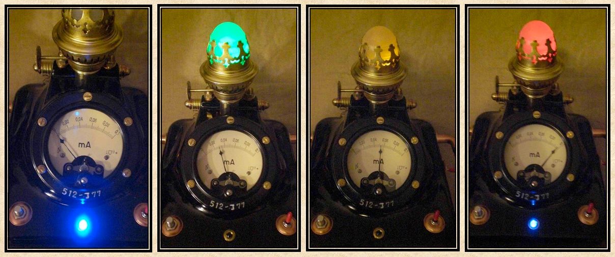 Steampunked Lightning Detector"Jupiter" : 4 Steps (with Pictures ...