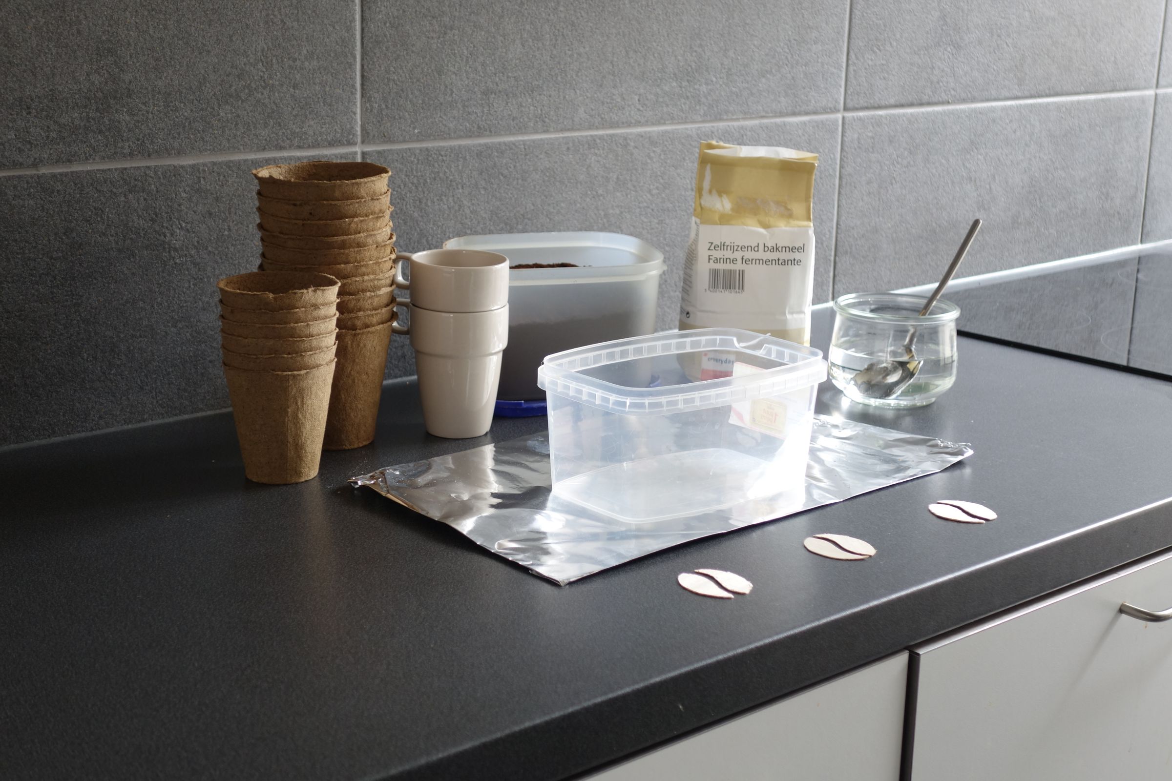Biodegradable Flower Pots Out of Coffee Grounds! : 6 Steps (with ...