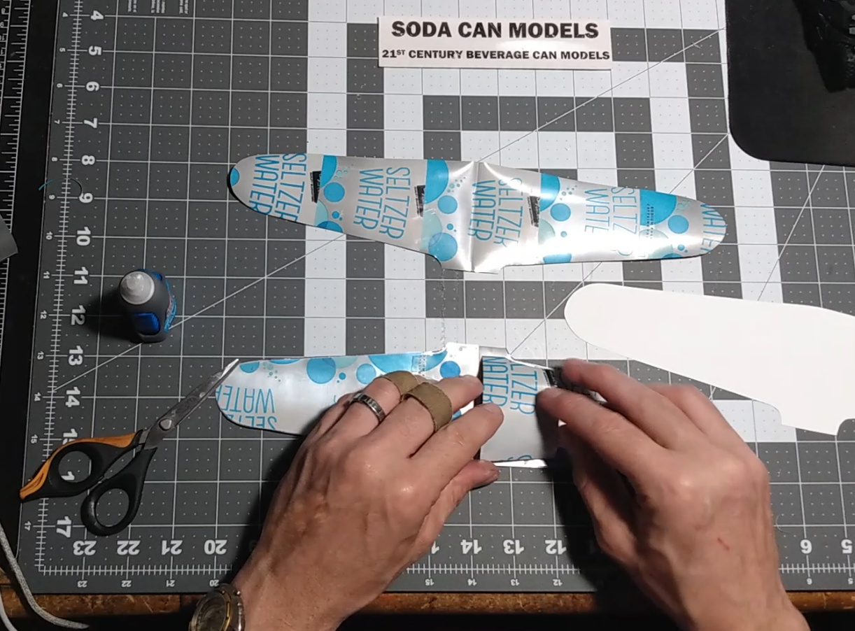 How to Make a DIY Homemade Soda Can Airplane With Recycled Aluminum ...